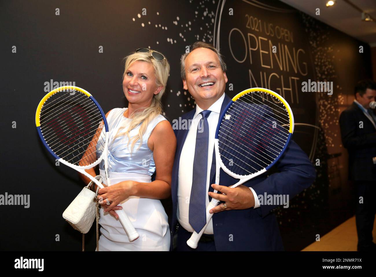 Guests at the USTA Foundation Gala at the 2021 US Open, Monday Aug. 30 ...