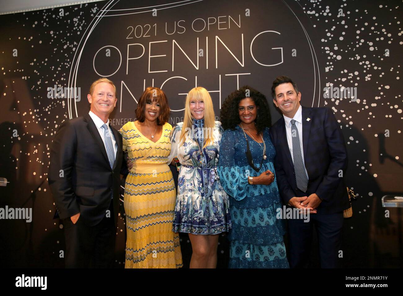 Gayle King and guests at the USTA Foundation Gala at the 2021 US Open ...