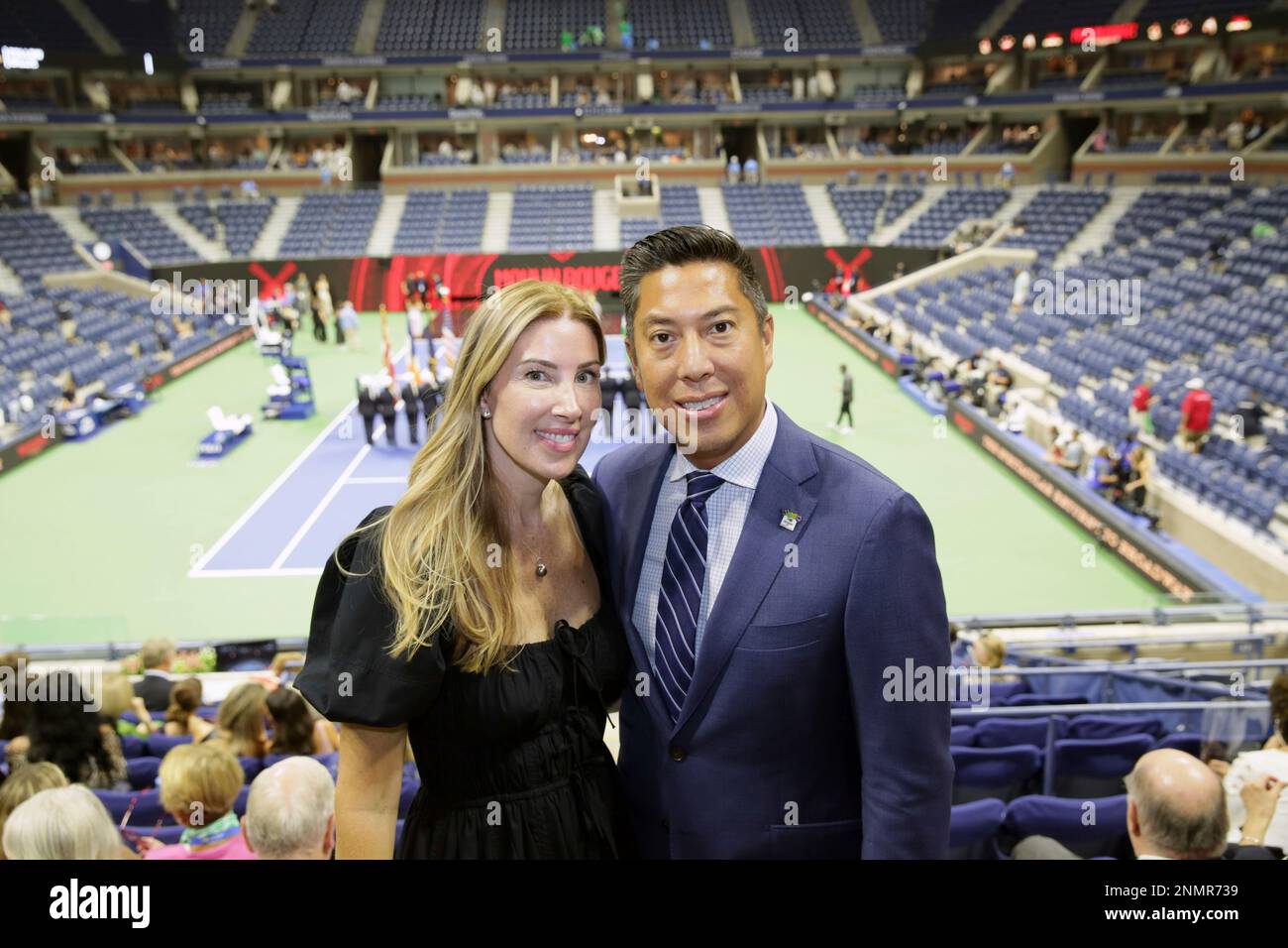 Guests at the USTA Foundation Gala at the 2021 US Open, Monday Aug. 30 ...