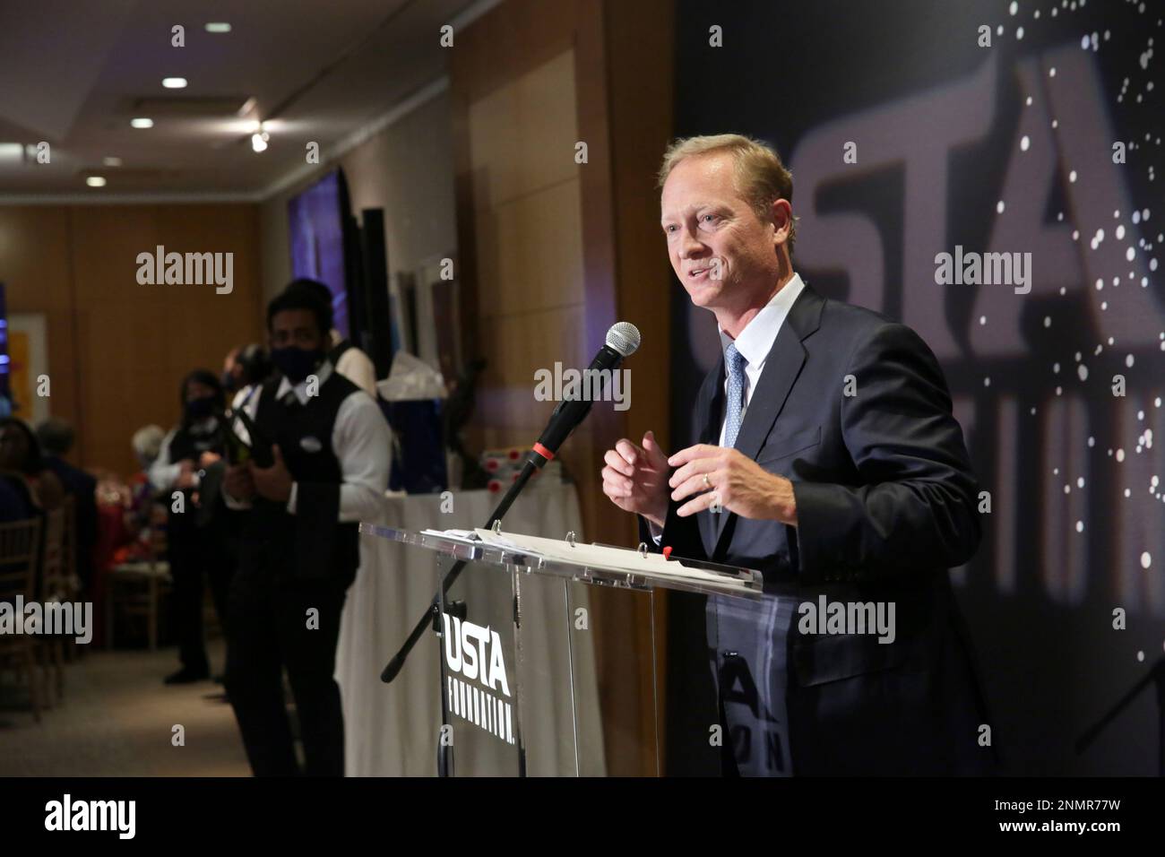 Dan Faber at the USTA Foundation Gala at the 2021 US Open, Monday Aug ...