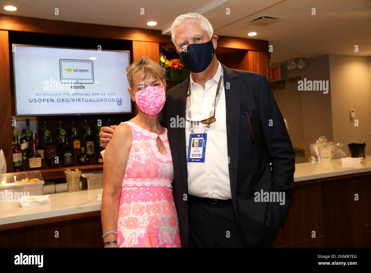 Guests at the USTA Foundation Gala at the 2021 US Open, Monday Aug. 30 ...