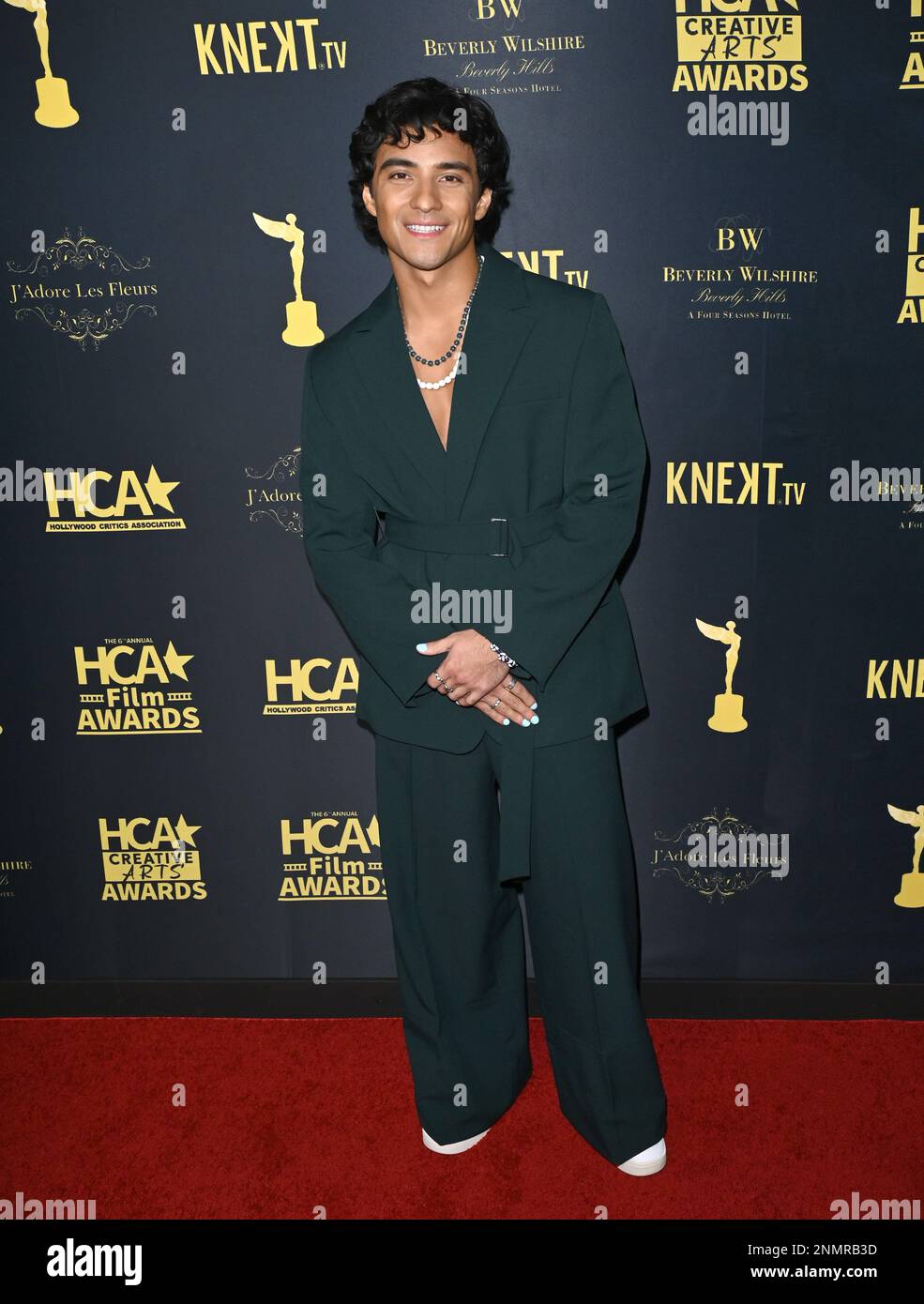 Los Angeles, USA. 24th Feb, 2023. Brandon Perea at the 2023 HCA Film ...