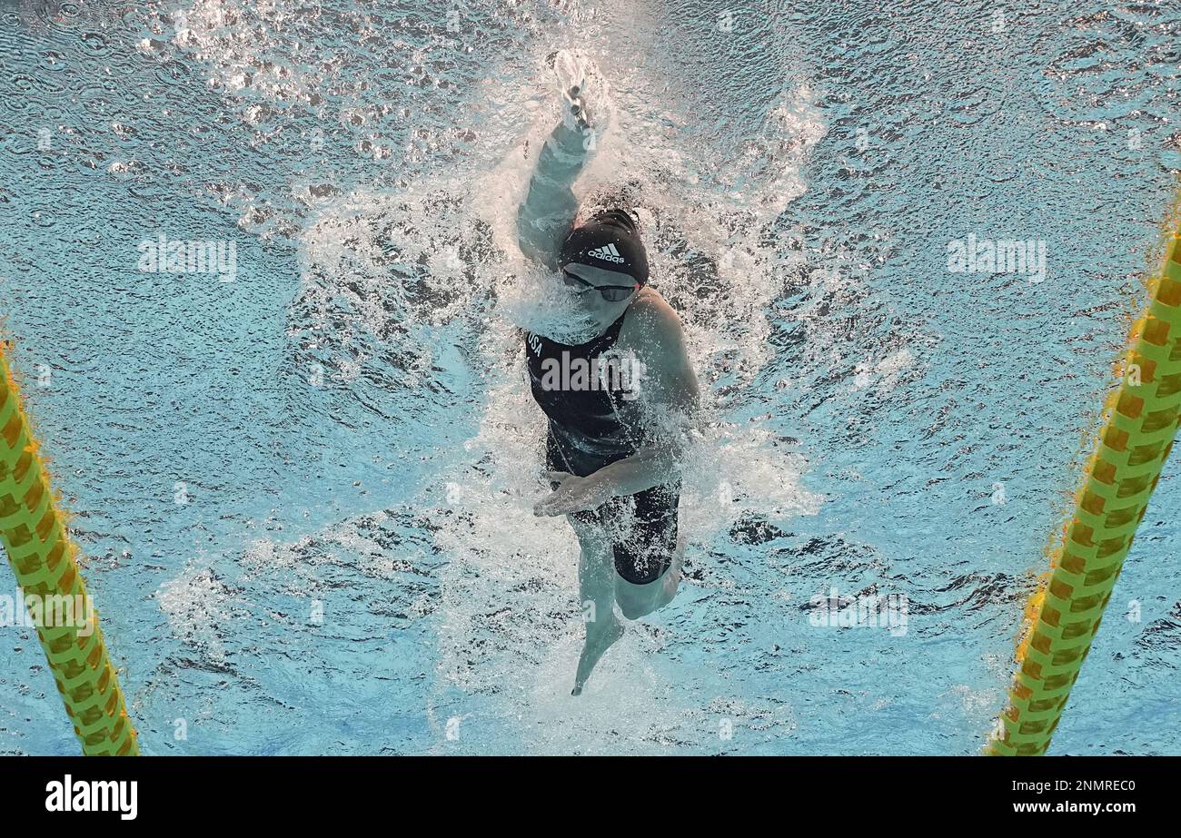 USA's COAN McKenzie competes during the Women's 400m Freestyle - S7 ...