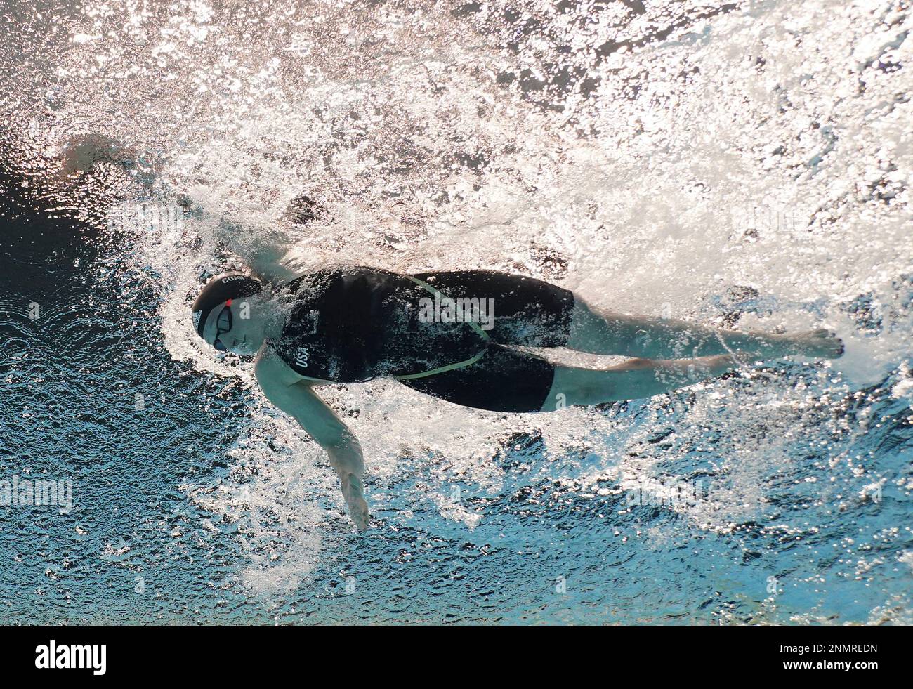 USA's COAN McKenzie competes during the Women's 400m Freestyle - S7 ...