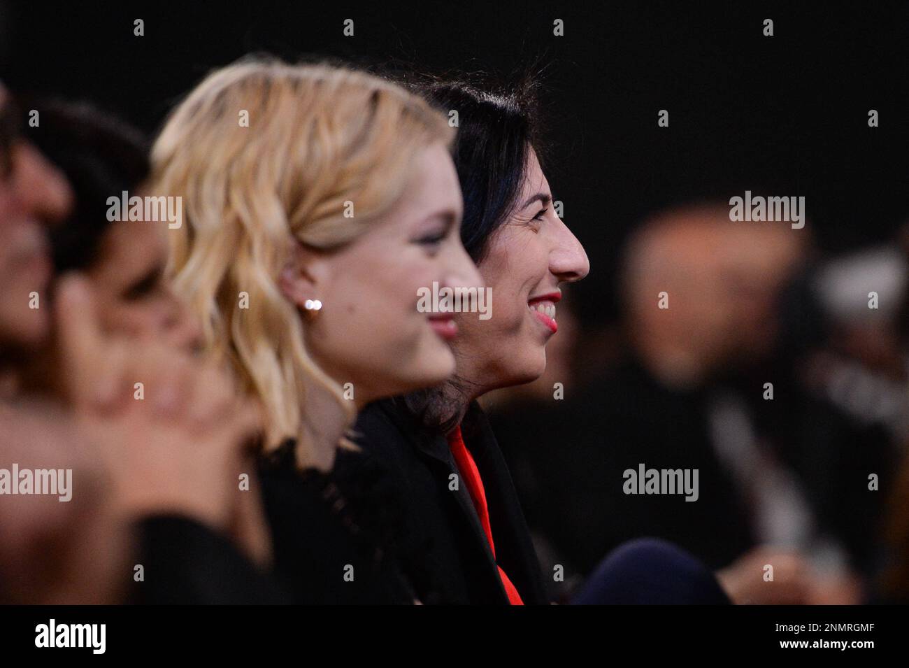 Nadia Tereszkiewicz receives the Best female newcomer Cesar Award for ...