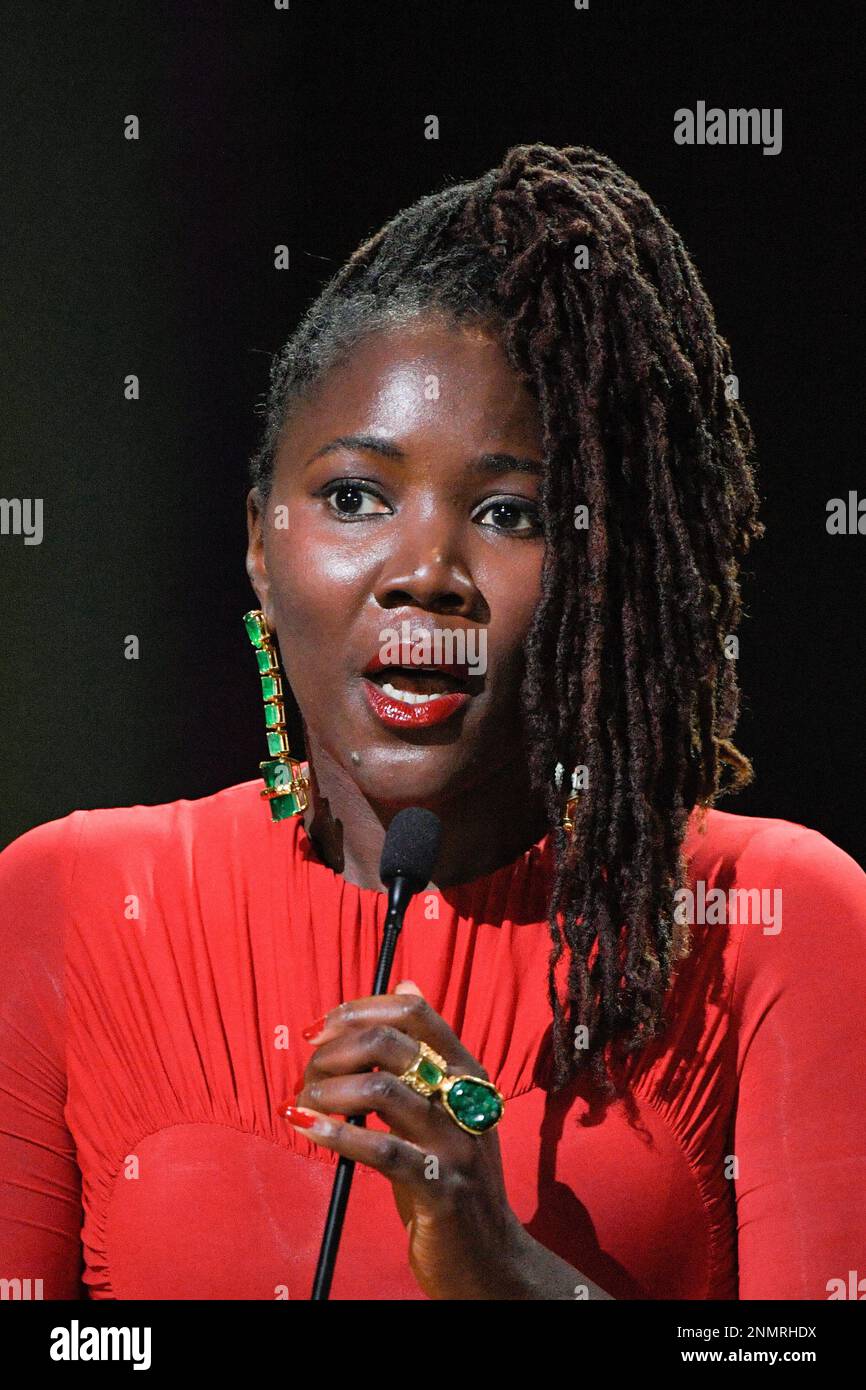 Alice Diop receive the Best first film Cesar award for the movie Saint ...