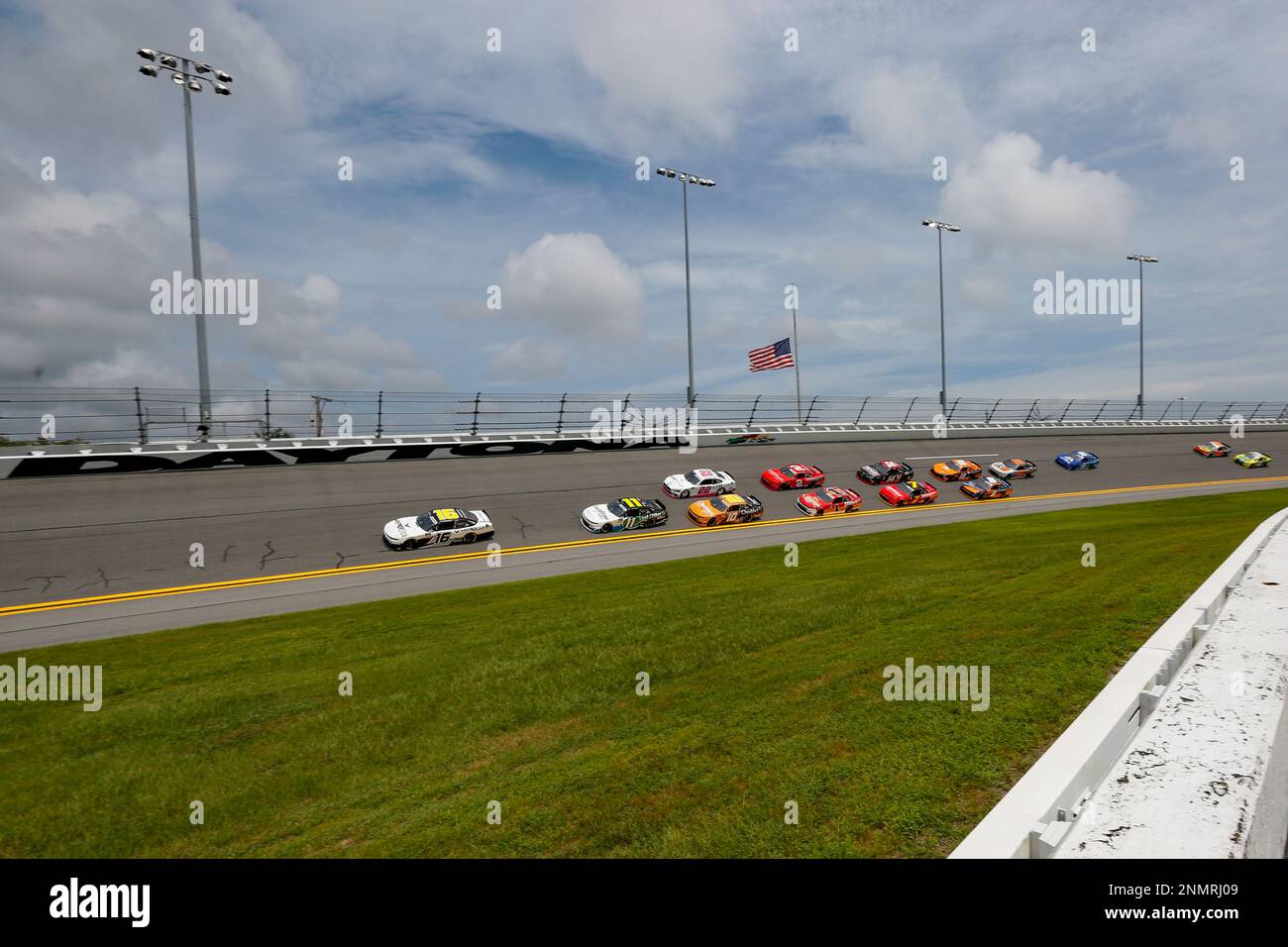 DAYTONA, FL - AUGUST 28: A.J. Allmendinger, driver of the #16 Hyperice ...