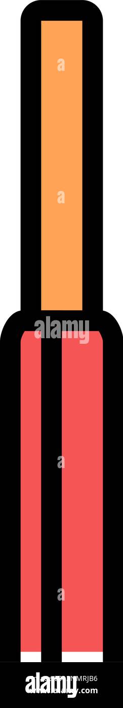 single strand wire color icon vector illustration Stock Vector Image ...