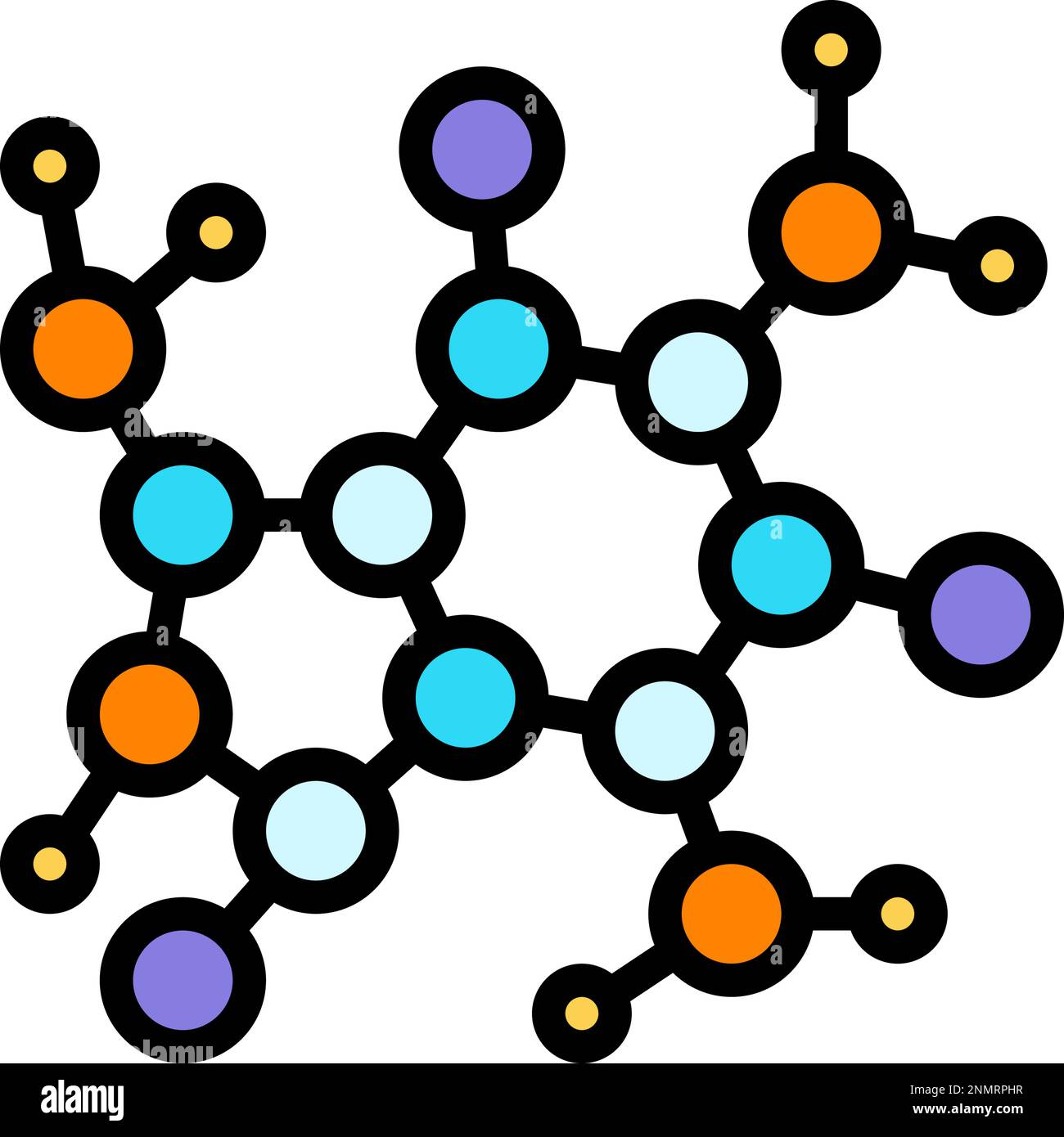 science molecular structure color icon vector illustration Stock Vector ... science molecular structure color icon vector illustration Stock Vector ...