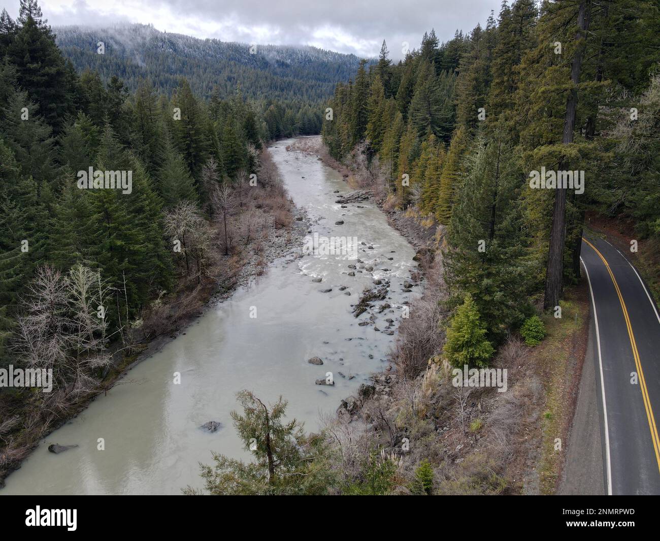 River rapids on highway 36 Stock Photo - Alamy