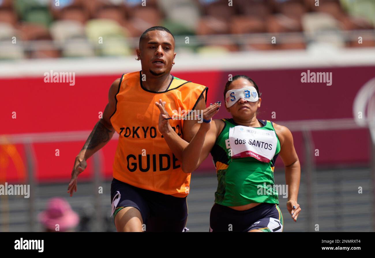 August 27, 2021: Jhulia Karal dos Santos from Brazil at 400m during ...