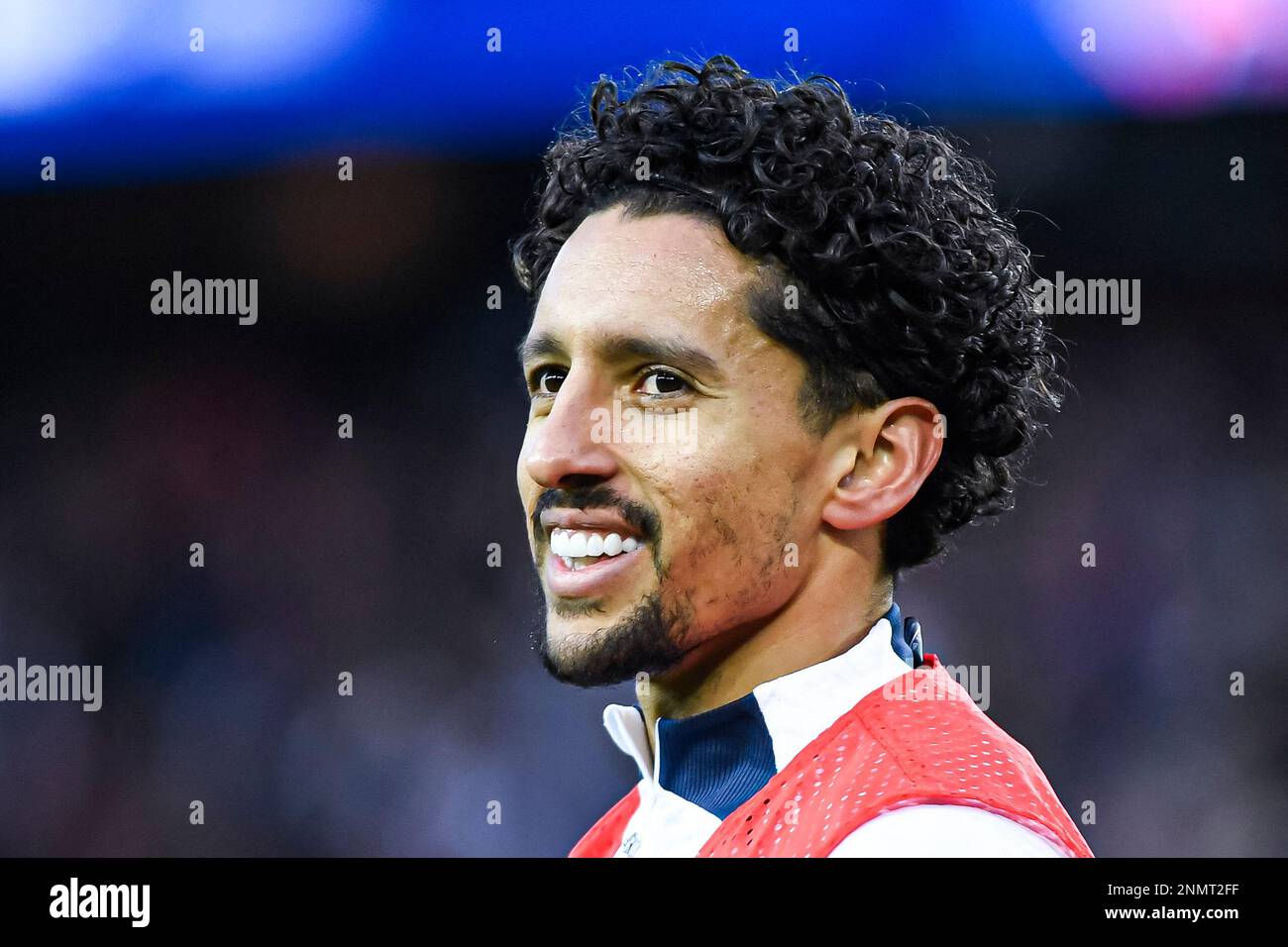 Marquinhos (Marcos Aoas Correa) during the public training of the Paris ...