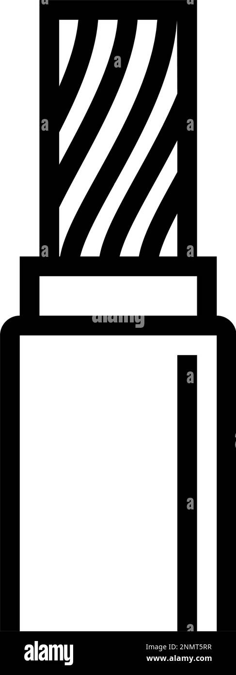 heat resistant flame retardant line icon vector illustration Stock ...