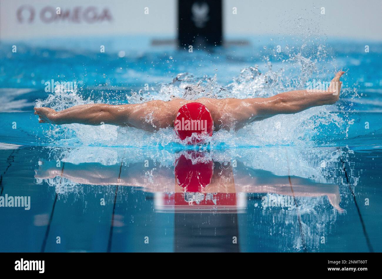 Great Britain's Reece Dunn competes in the Men's 100m Butterfly - S14 ...