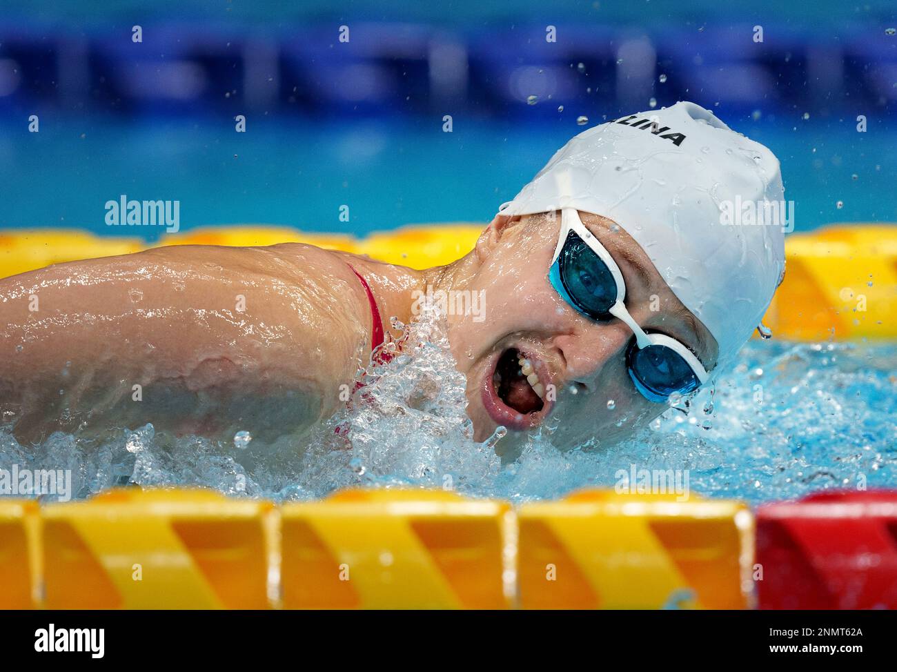 Russia's Valeriia Shabalina competes in the Swimming Women's 100m ...