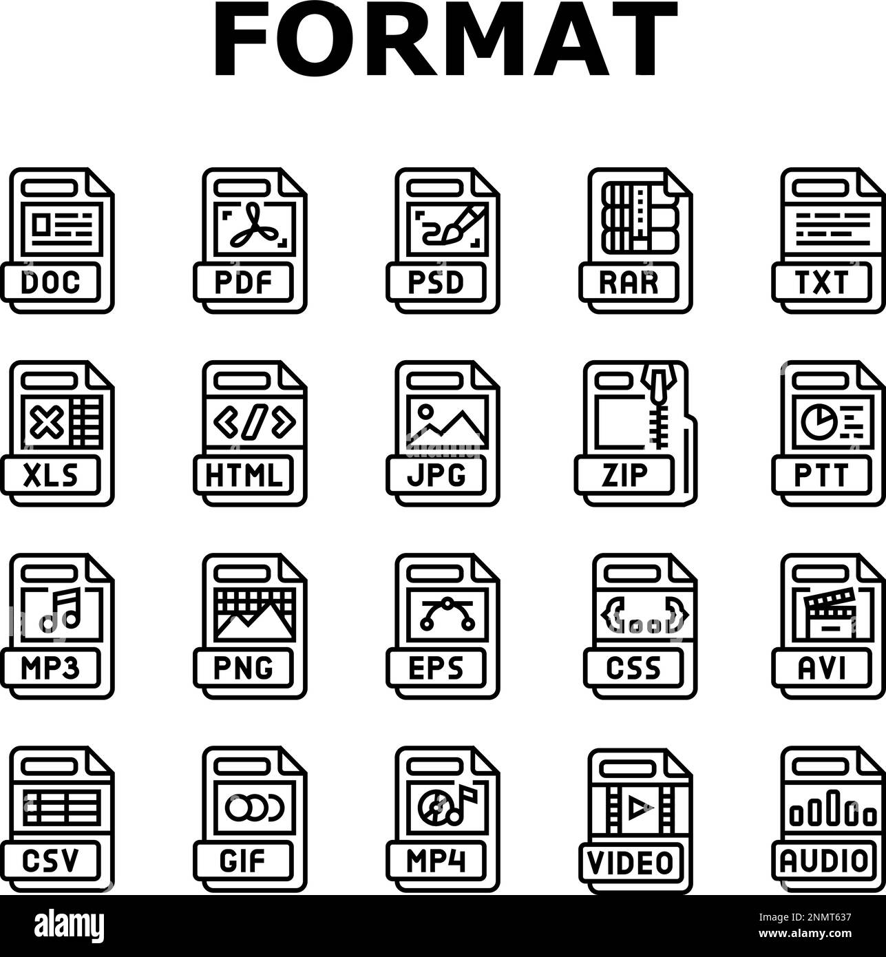 Ai format Black and White Stock Photos & Images - Alamy