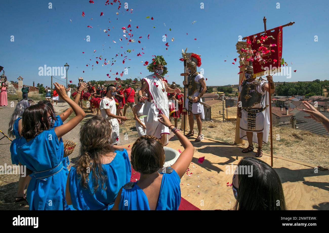 Inauguration of the Roman Festival in Honor of the God Bacchus, on ...