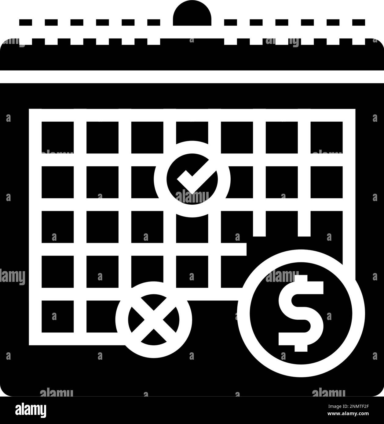 early repayment glyph icon vector illustration Stock Vector Image & Art ...