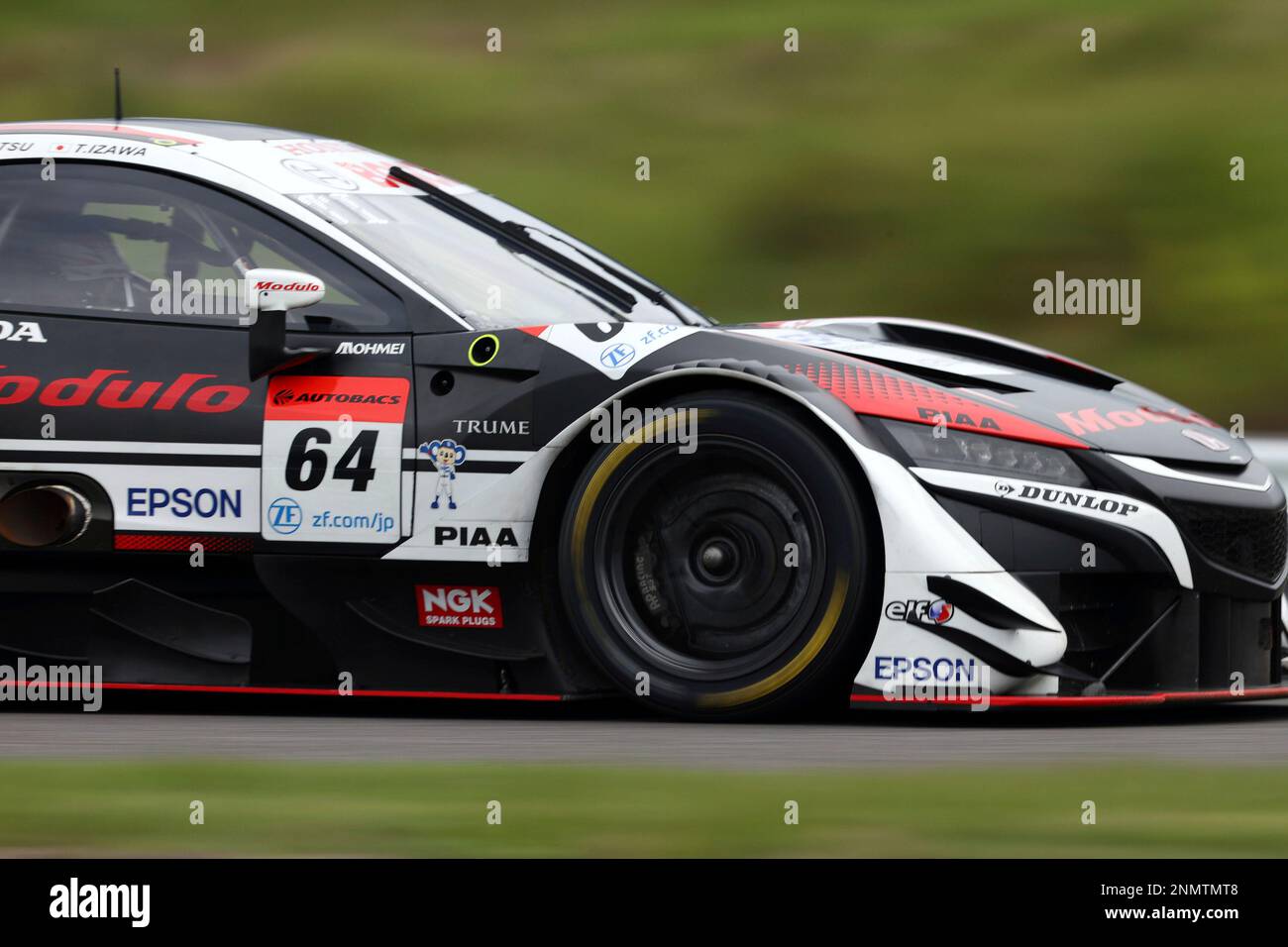 Drivers Takuya Izawa, and Hiroki Otsu, of Modulo NSX-GT Modulo Nakajima ...