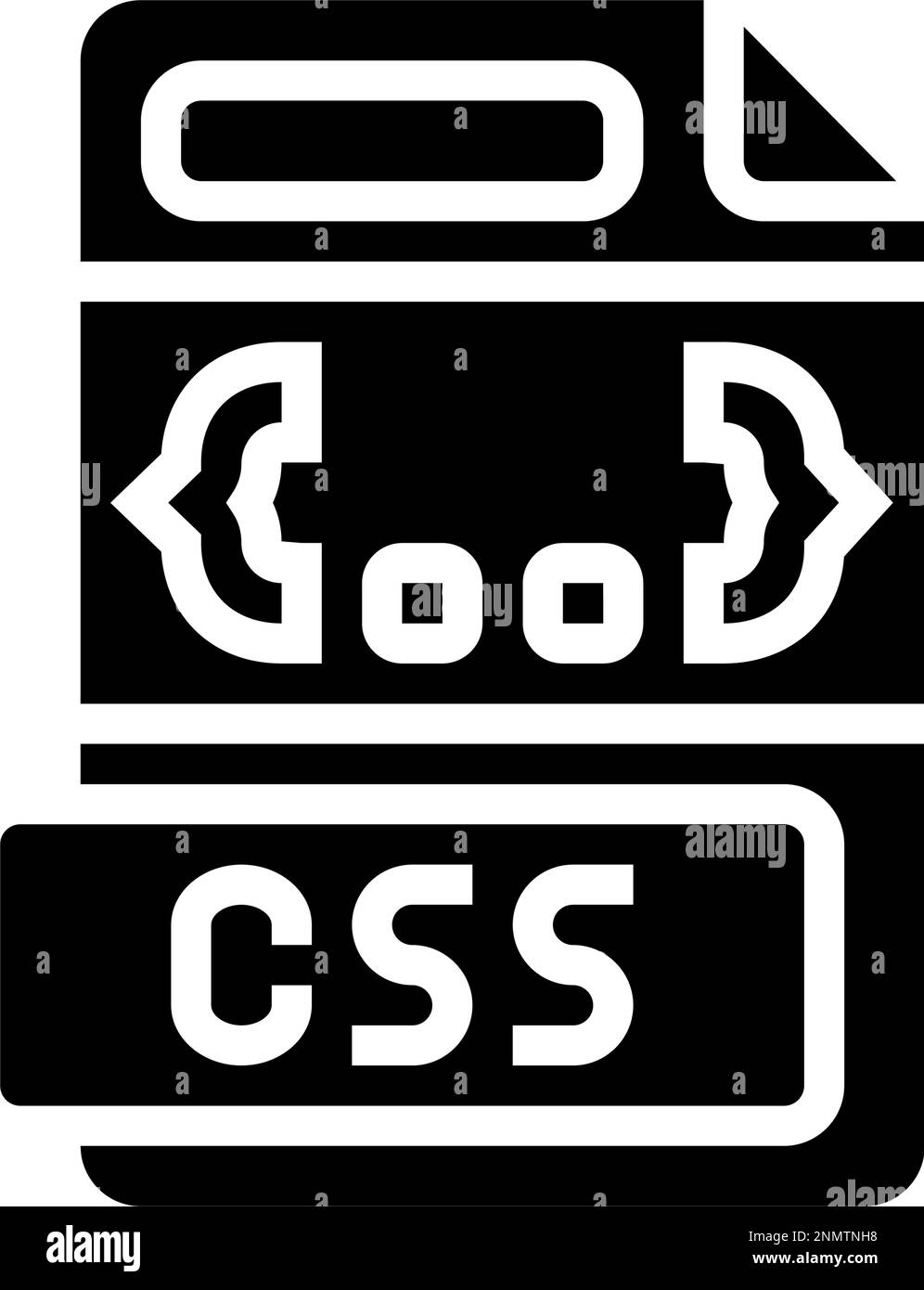 css file format document glyph icon vector illustration Stock Vector ... css file format document glyph icon vector illustration Stock Vector ...
