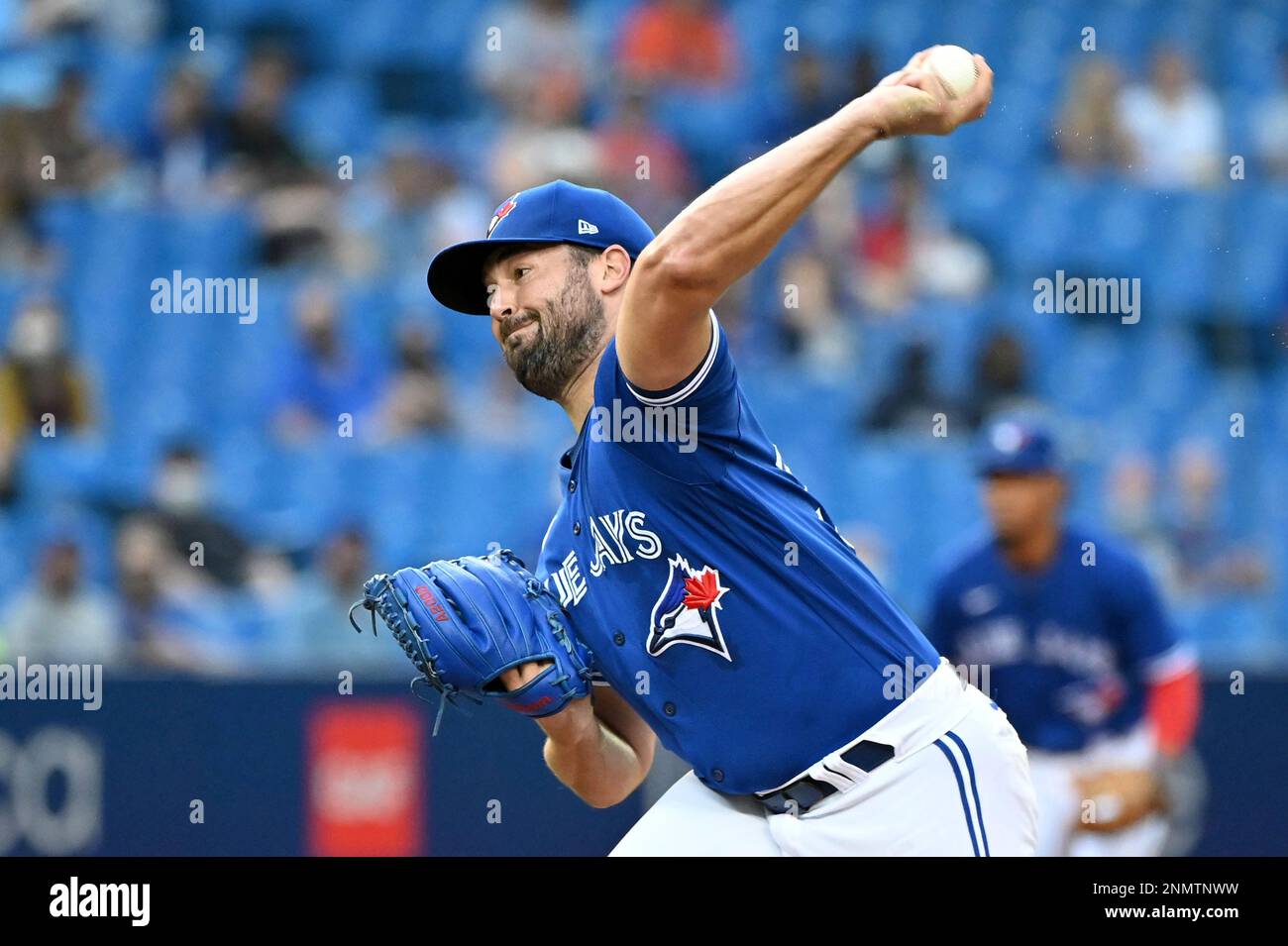 Toronto Blue Jays' Robbie Ray pitches against the Detroit Tigers in the ...