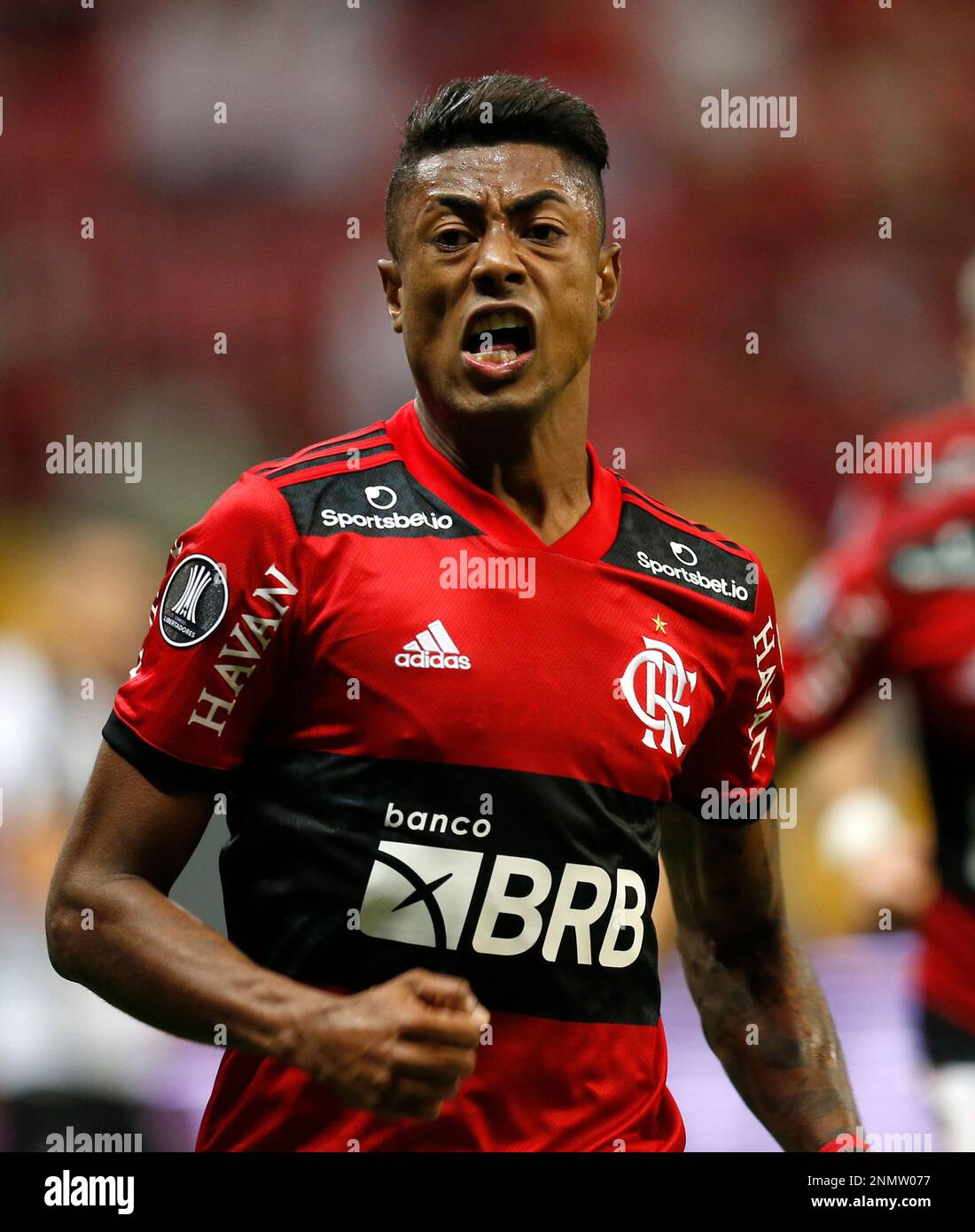 Bruno Henrique of Brazil's Flamengo celebrates scoring his side's ...