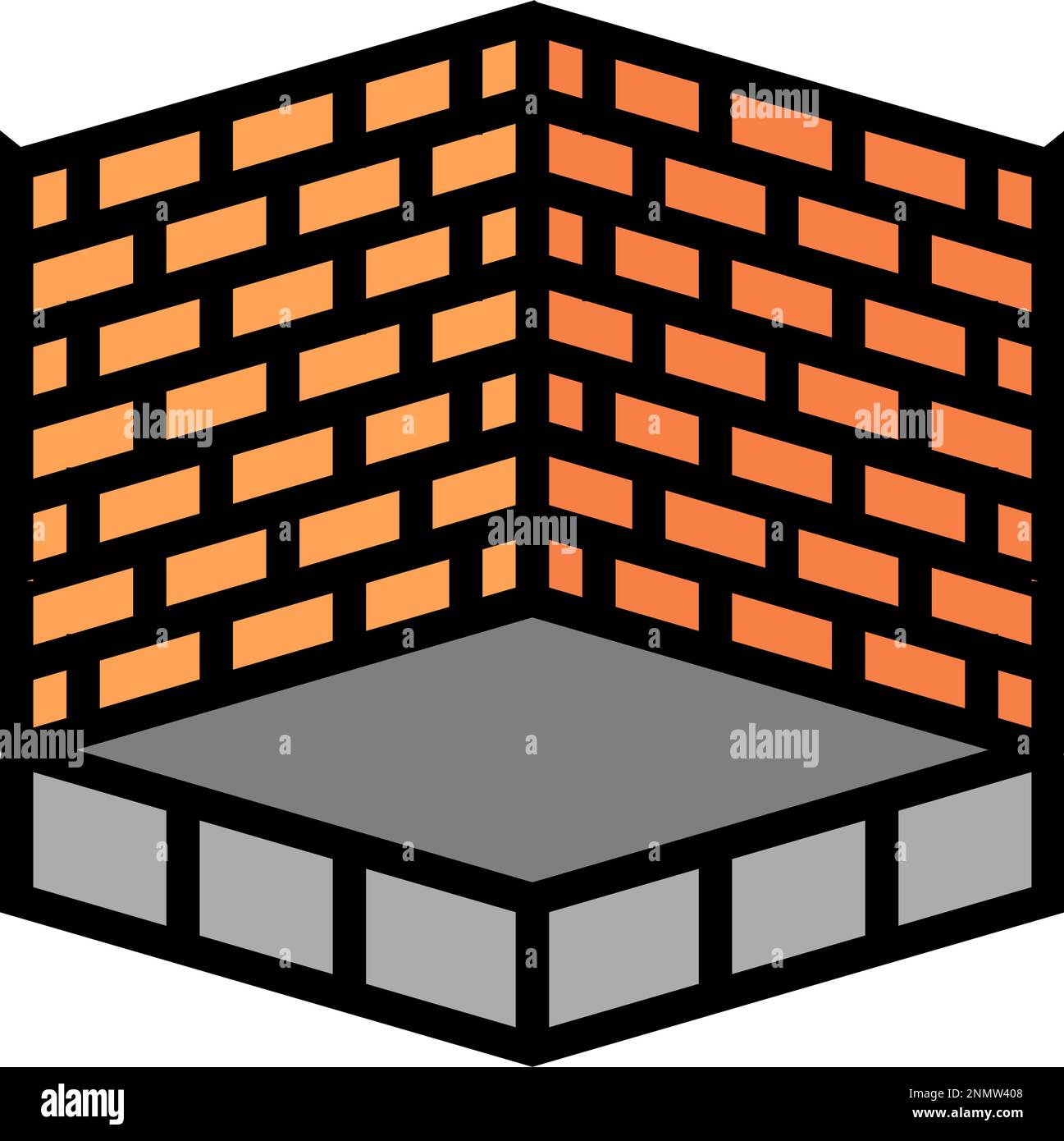 floor building house color icon vector illustration Stock Vector Image ...