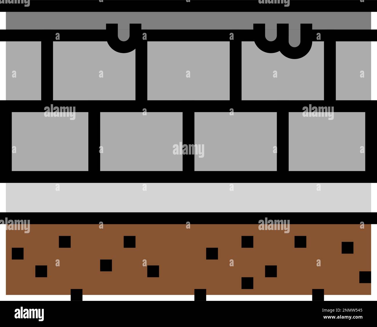 Damp proof course Stock Vector Images - Alamy