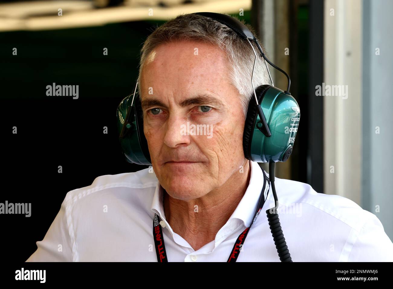 Sakhir, Bahrain. 25th Feb 2023. Martin Whitmarsh (GBR) Aston Martin F1 ...