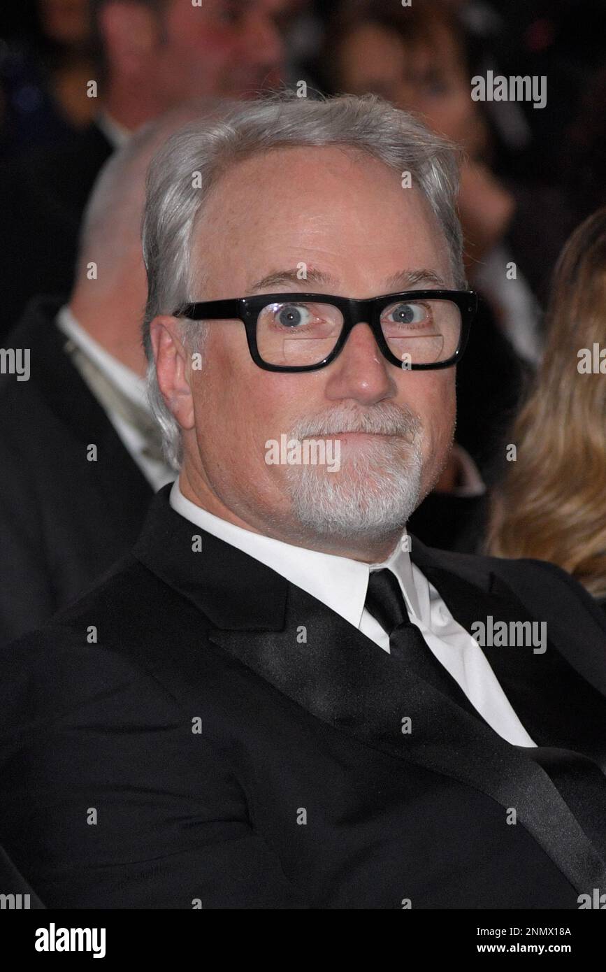 David Fincher attending the 48th Cesar Film Awards at L'Olympia in ...