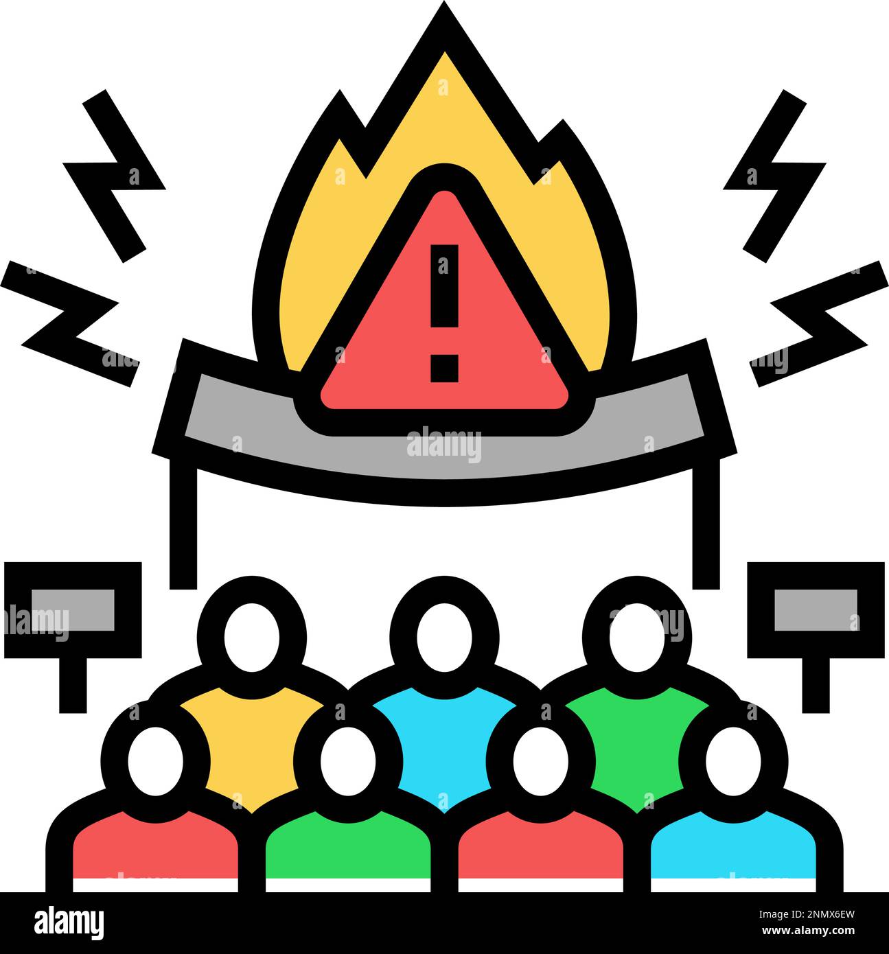 Confrontational Stock Vector Images - Alamy