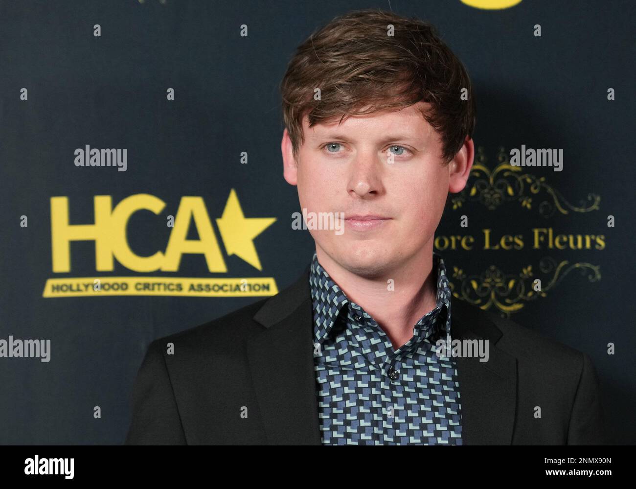Jake McLean arrives at the 2023 HCA Film Awards held at the Beverly ...
