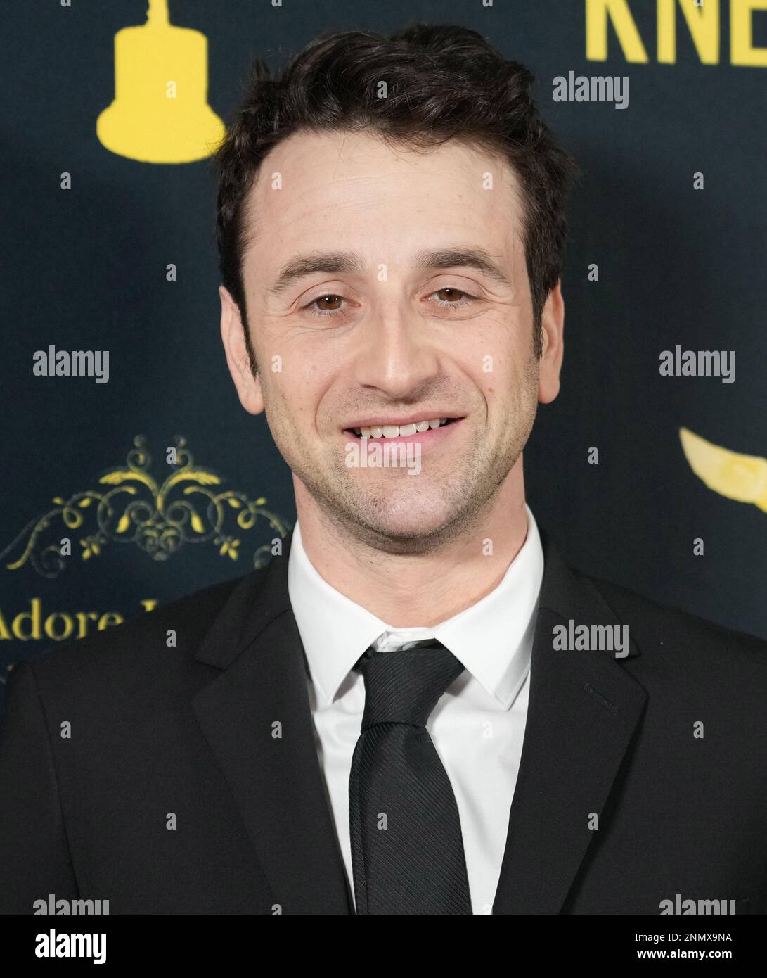 Justin Hurwitz arrives at the 2023 HCA Film Awards held at the Beverly ...