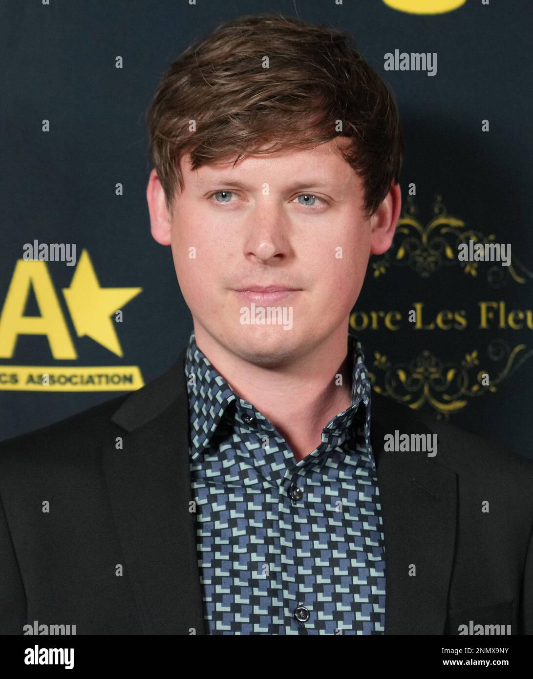 Jake McLean arrives at the 2023 HCA Film Awards held at the Beverly ...