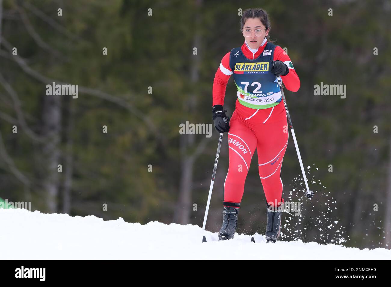 Nordic Ski World Championships FIS. Planica, SLOVENIA on February 23 ...