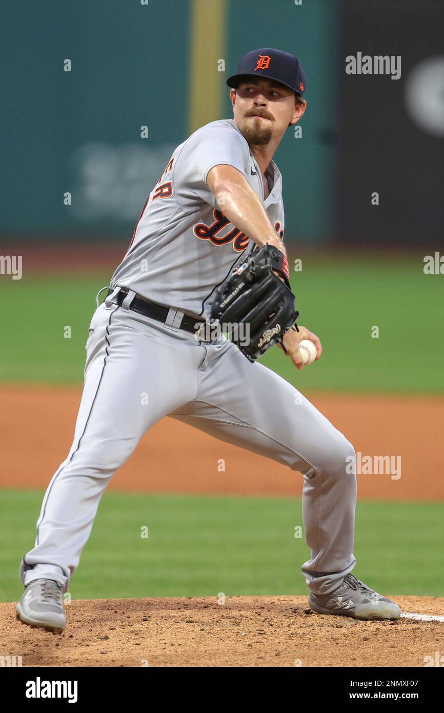 CLEVELAND, OH - AUGUST 07: Detroit Tigers starting pitcher Tyler ...