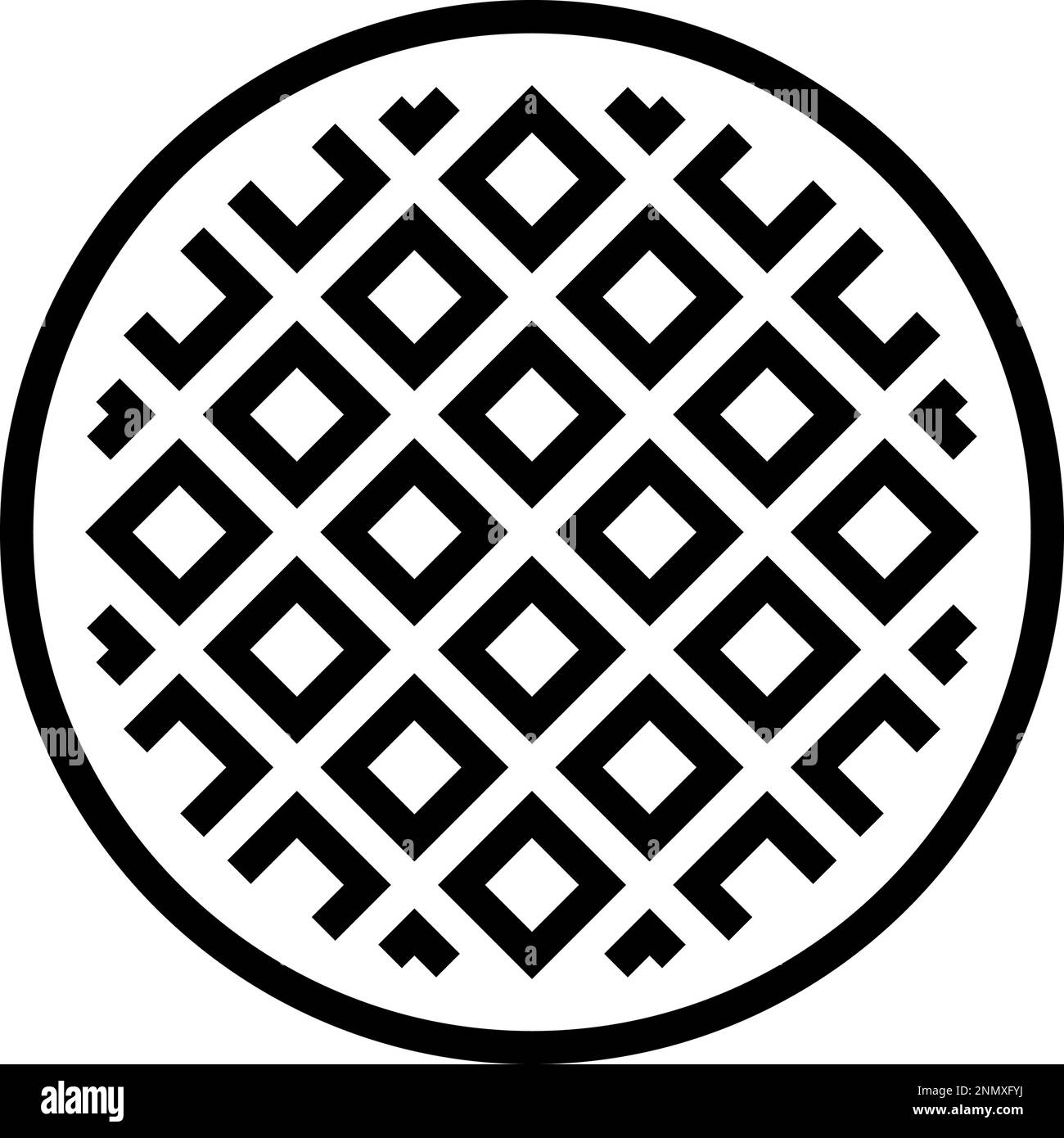 Waffle cotton fabric Black and White Stock Photos & Images - Alamy