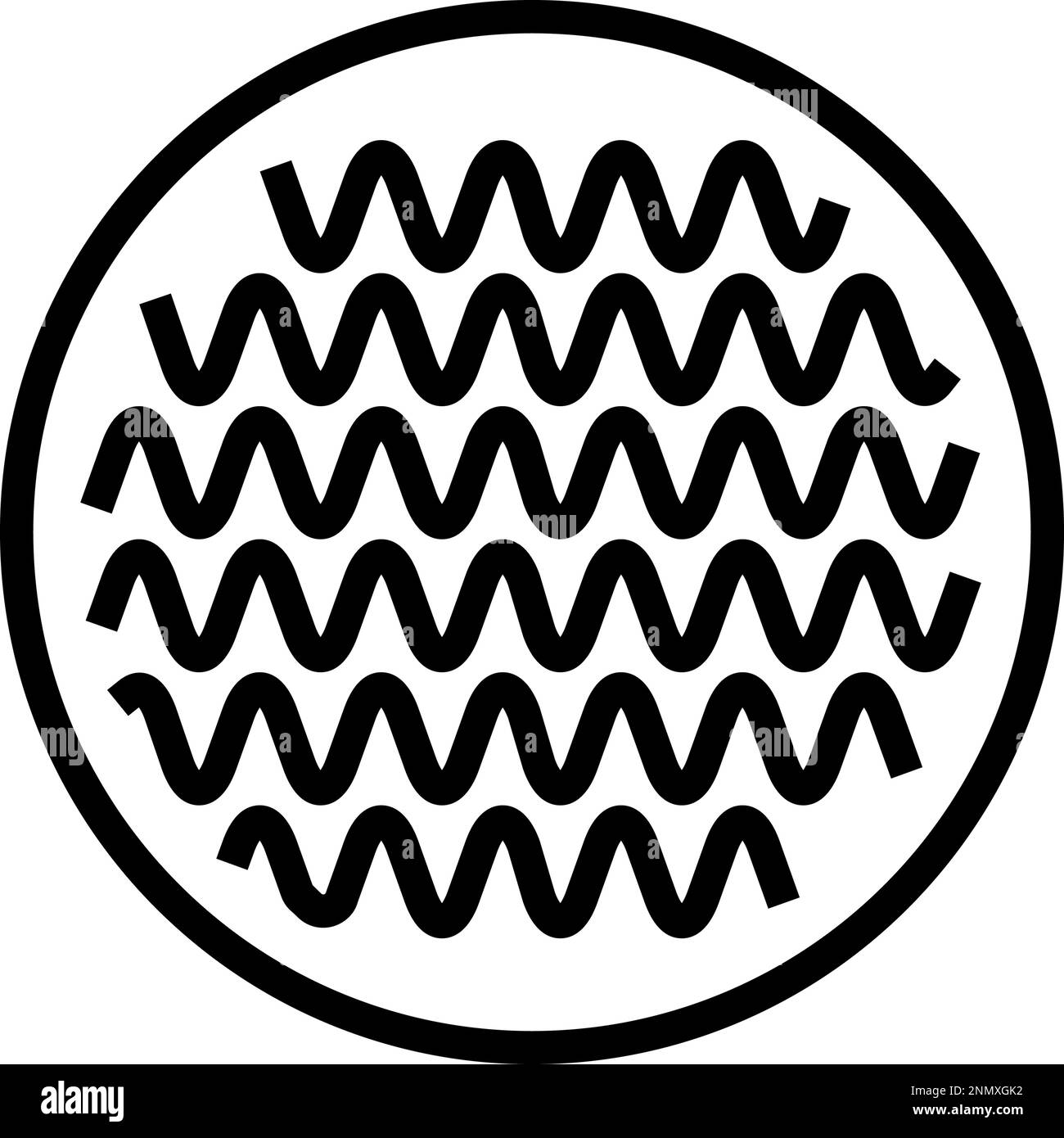 stretch fabric textile line icon vector illustration Stock Vector Image ...