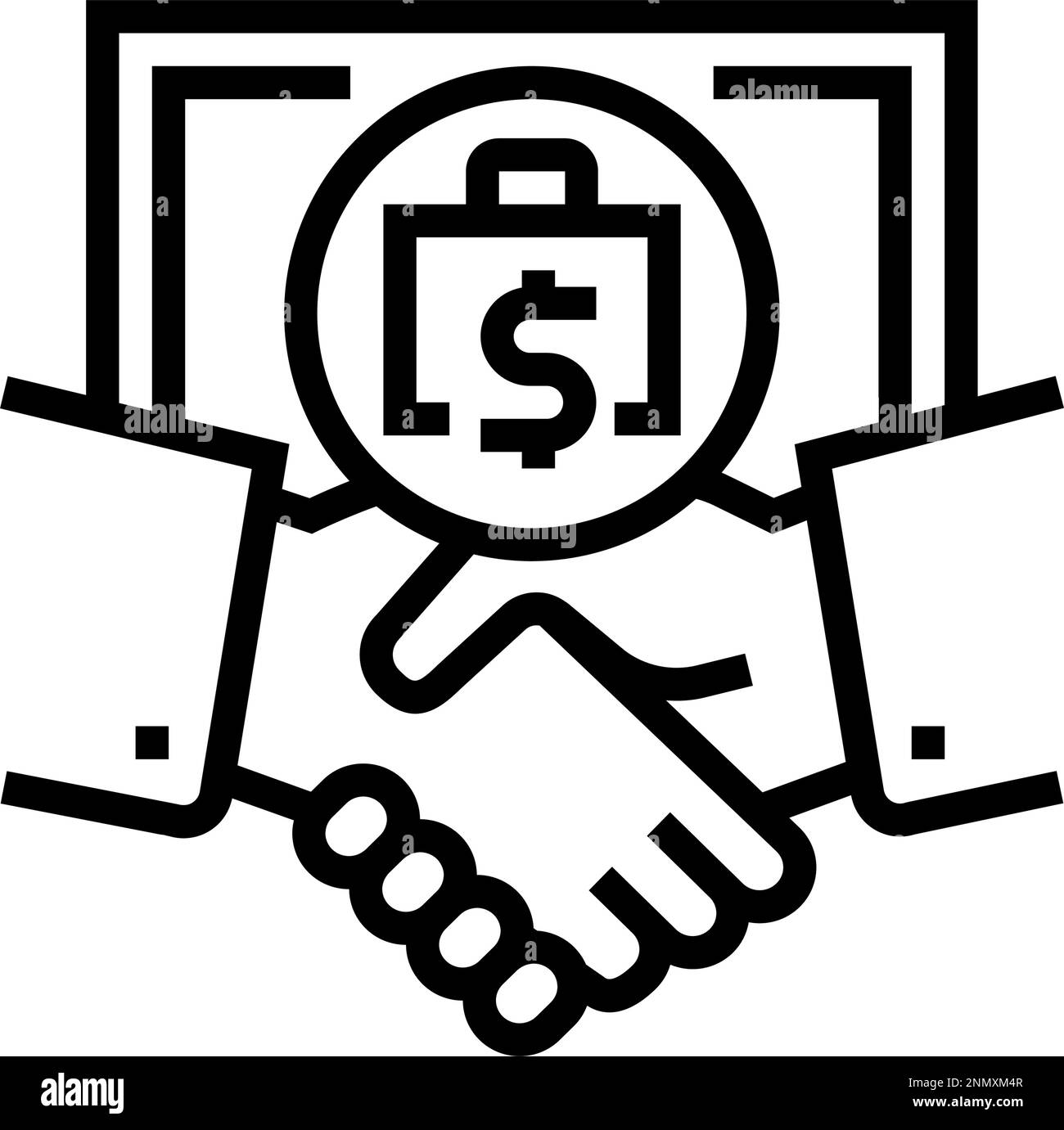 finding partners crisis line icon vector illustration Stock Vector ...