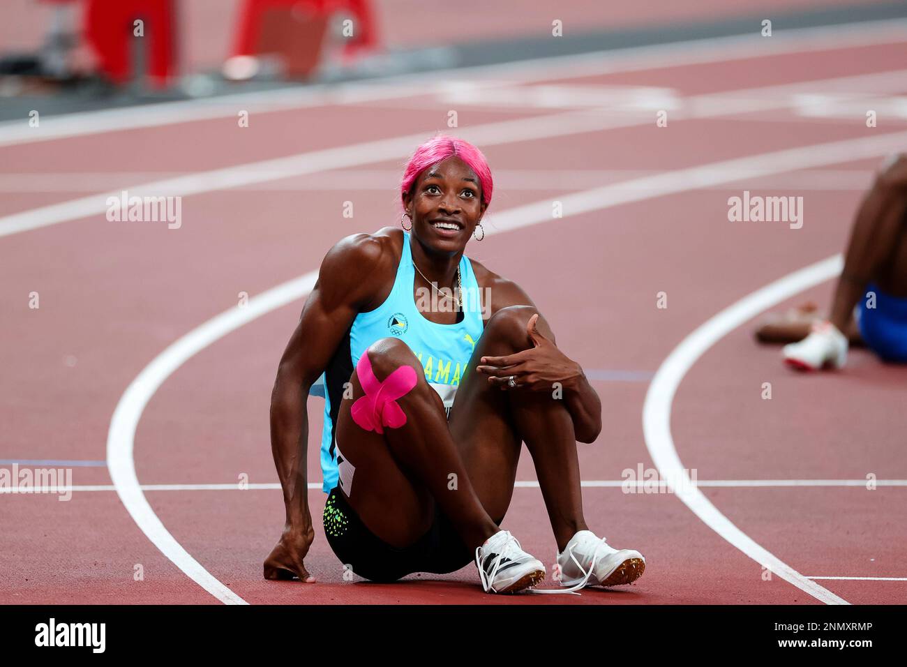 TOKYO, JAPAN - AUGUST 06: Shaunae Miller-Uibo of Team Bahamas ...