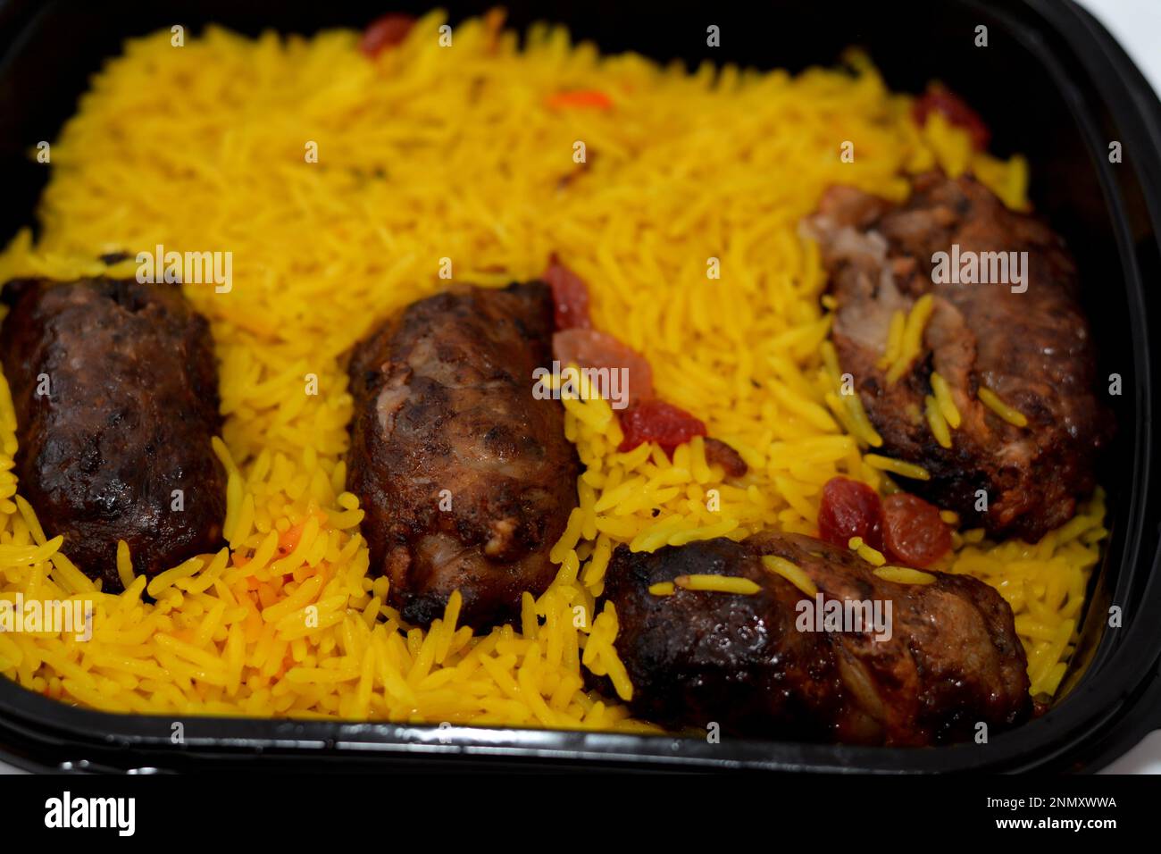 Arabic cuisine traditional food beef Kofta, kebab and tarb kofta shish ...