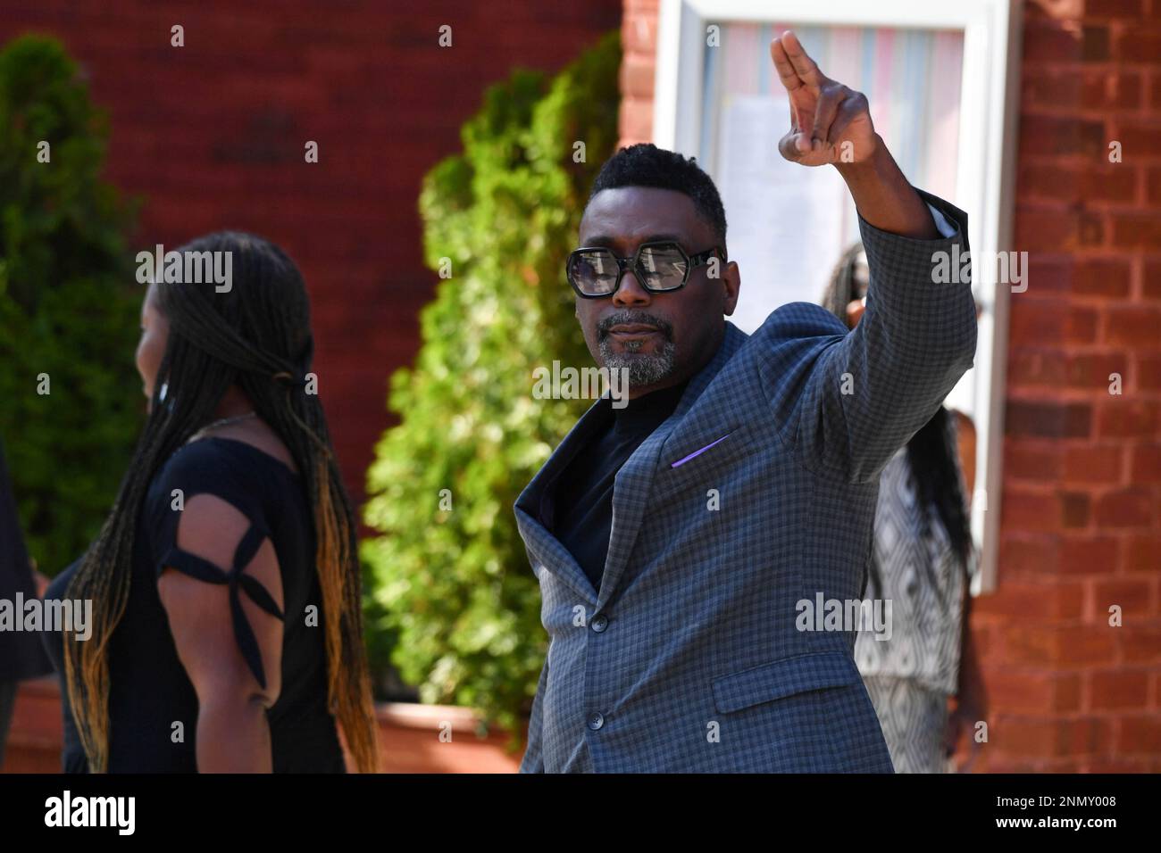 Photo by: NDZ/STAR MAX/IPx 2021 8/2/21 Big Daddy Kane at the funeral ...
