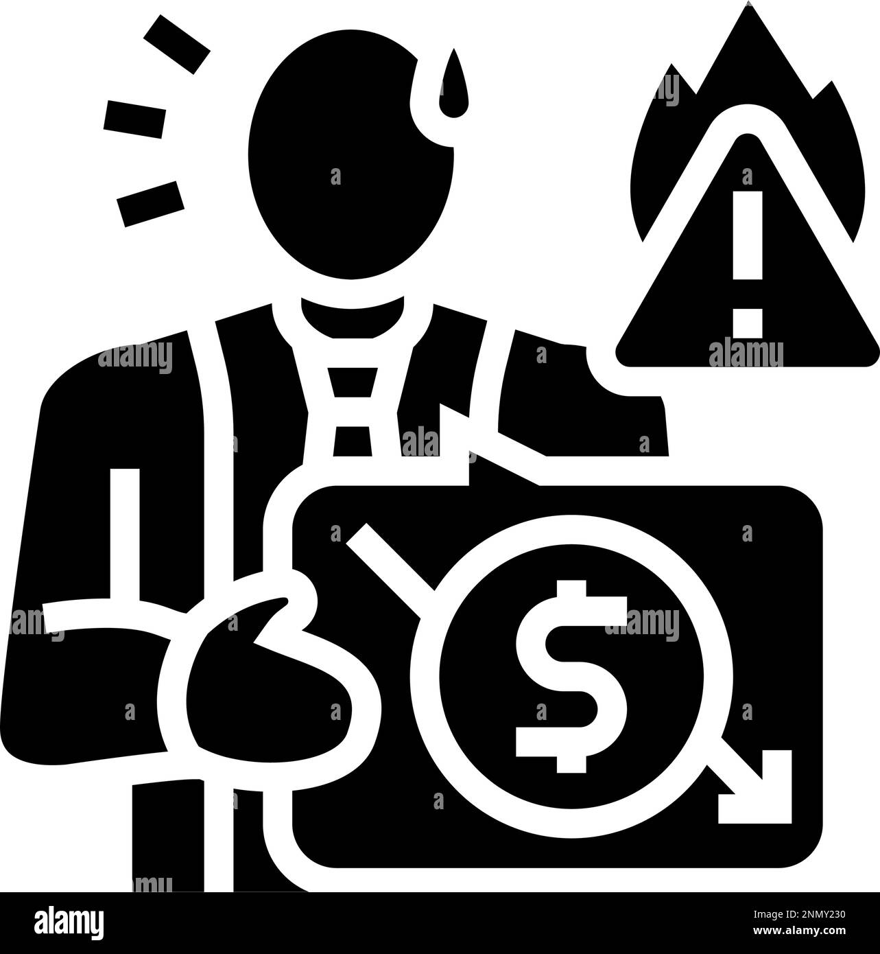 Organizational values icon Cut Out Stock Images & Pictures - Alamy