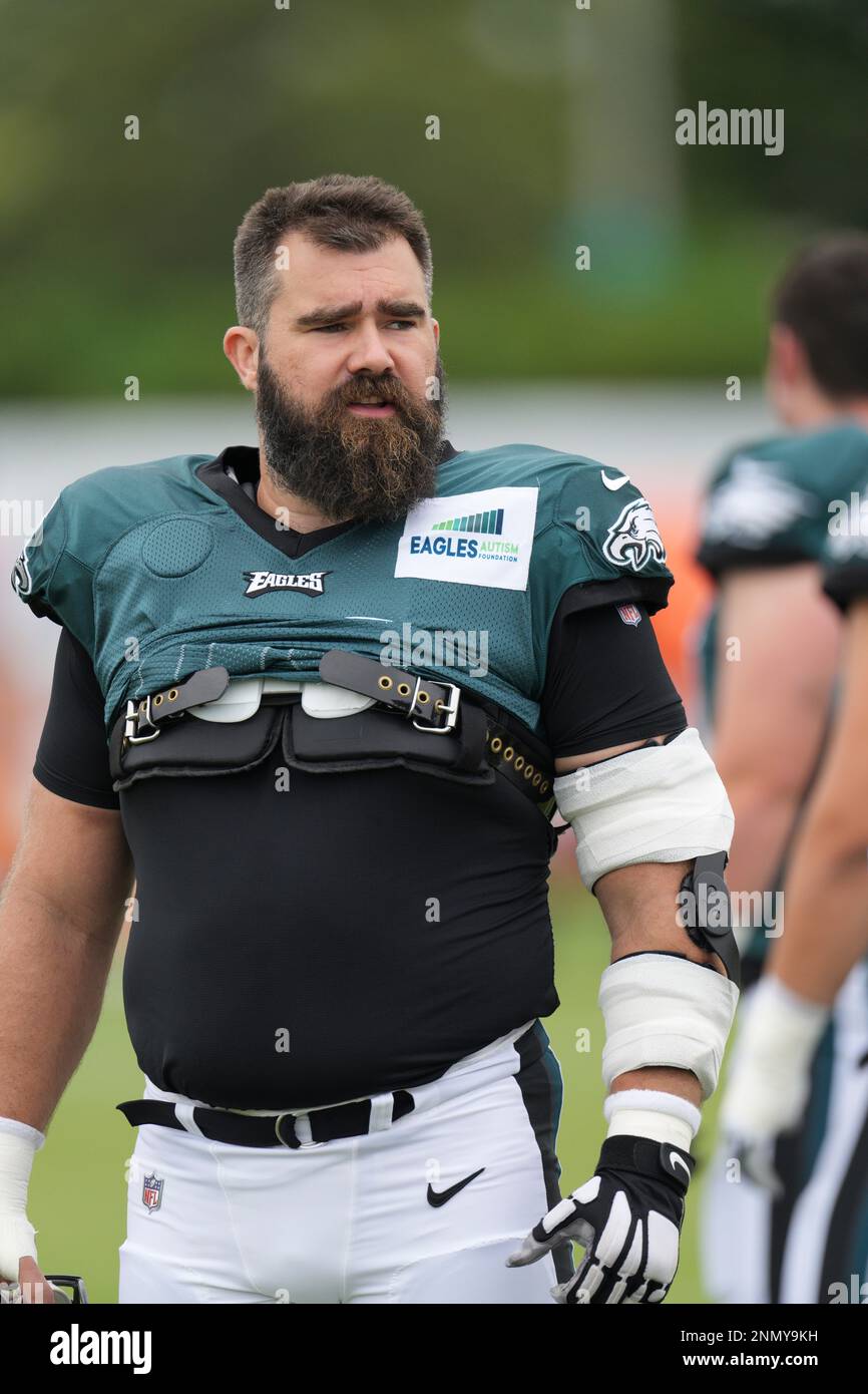 PHILADELPHIA, PA - AUGUST 03: Philadelphia Eagles center Jason Kelce ...
