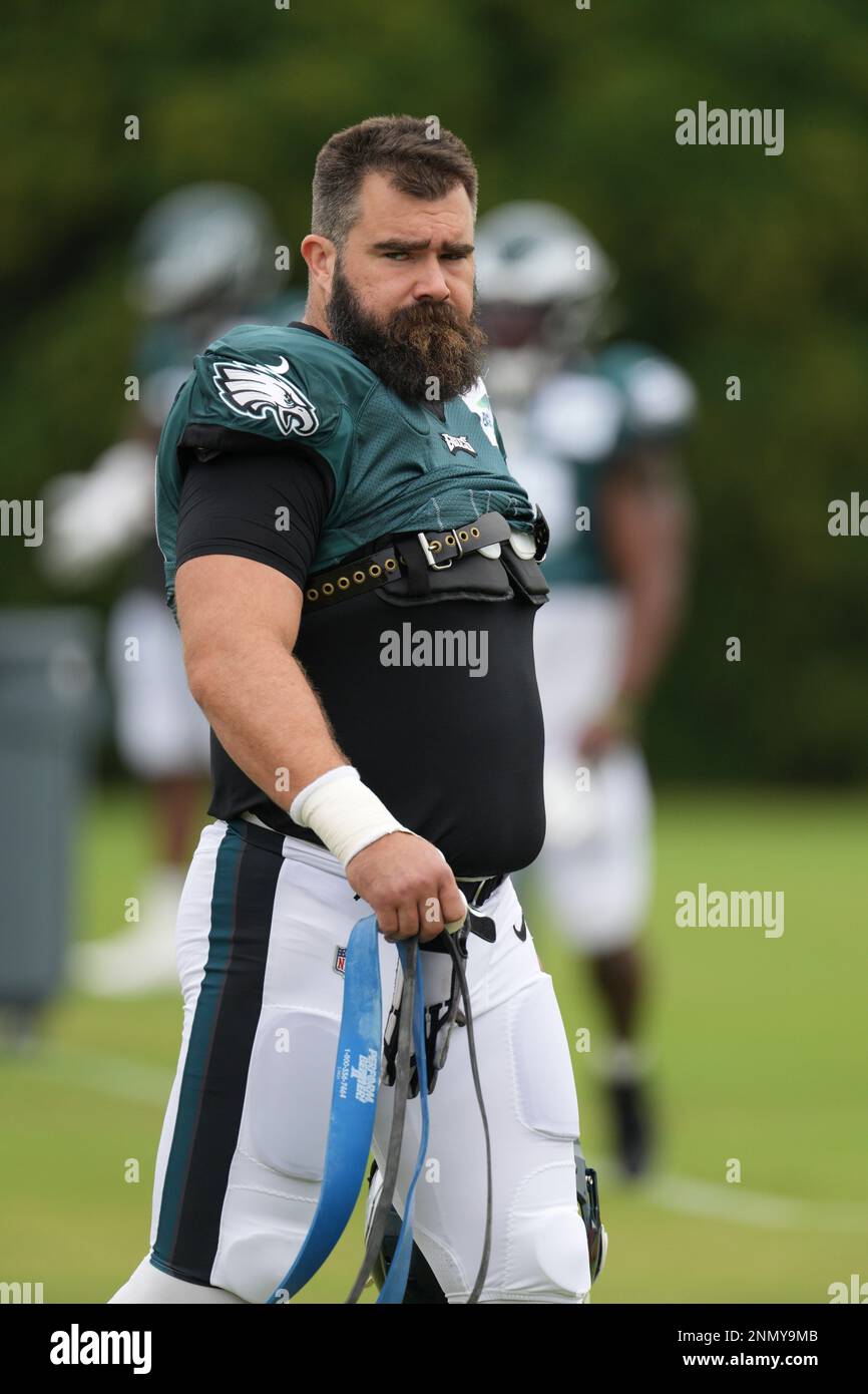 PHILADELPHIA, PA - AUGUST 03: Philadelphia Eagles center Jason Kelce ...