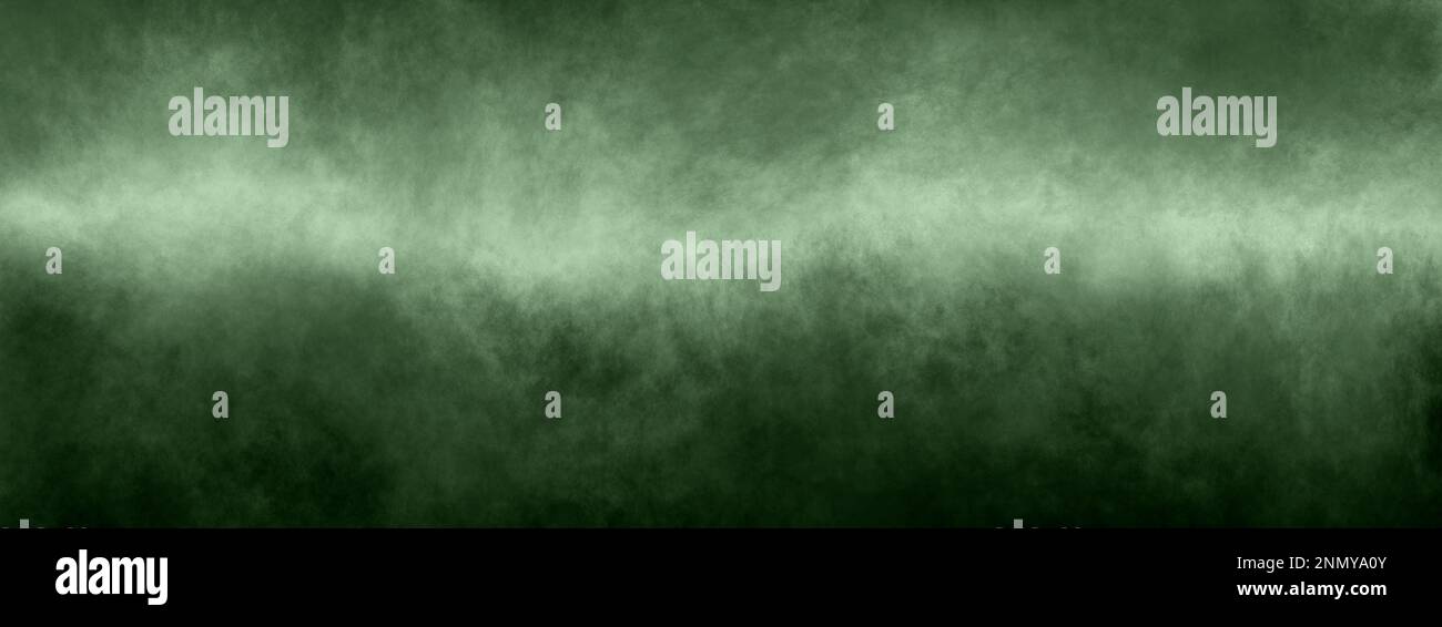 Green abstract grunge background colour smoke mist fog border texture ...