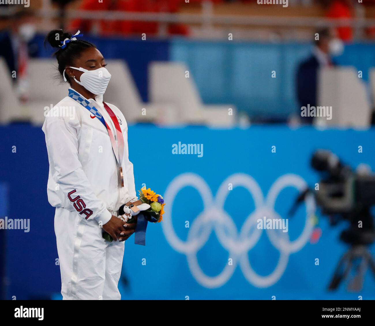 August 3, 2021, Tokyo, Kanto, Japan: Women's balance beam bronze ...