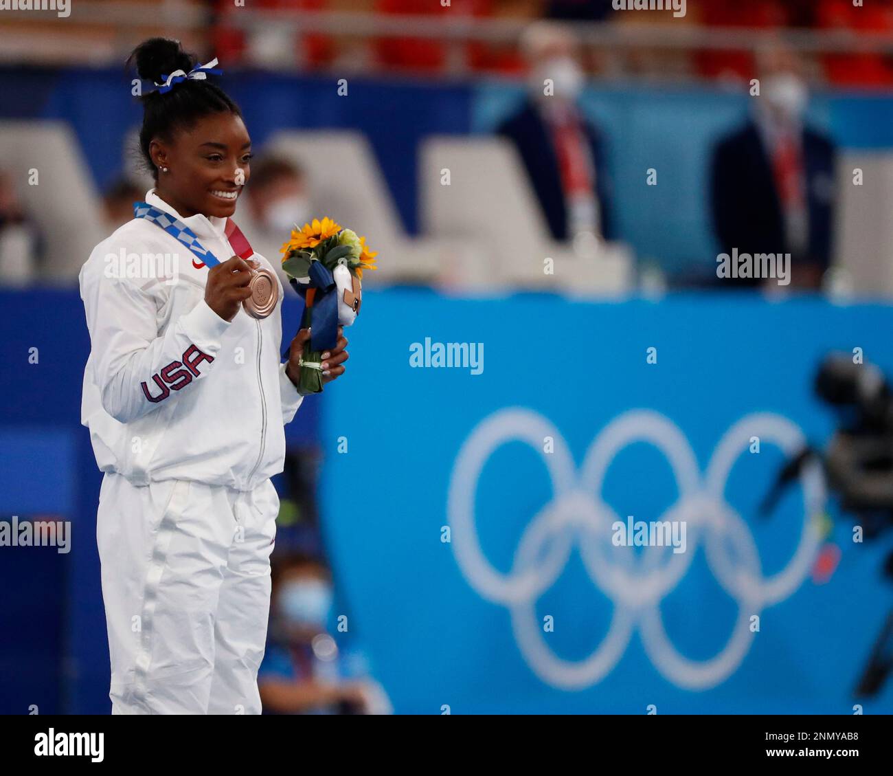 August 3, 2021, Tokyo, Kanto, Japan: Women's balance beam bronze ...