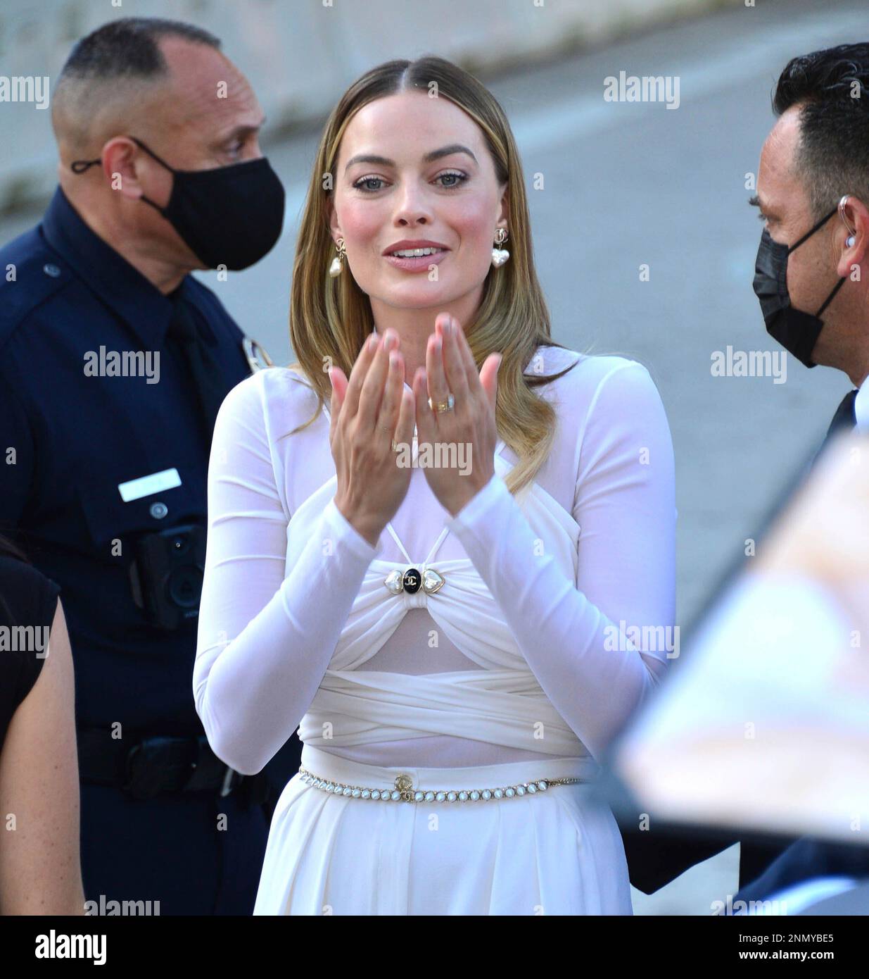 Photo by: gotpap/STAR MAX/IPx 2021 8/2/21 Margot Robbie is seen in Los ...