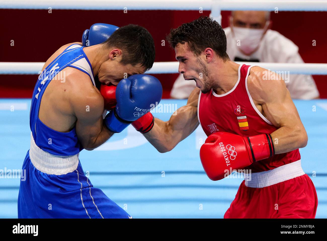 TOKYO, JAPAN - AUGUST 03: Gabriel Escobar of Team Spain and Saken ...
